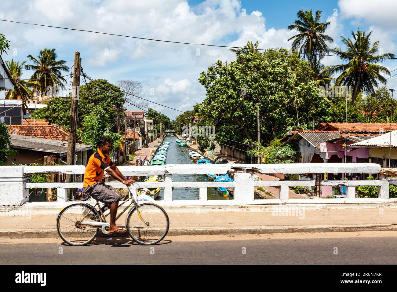 Sri lanka negombo dutch canal hi-res stock photography and images - Alamy