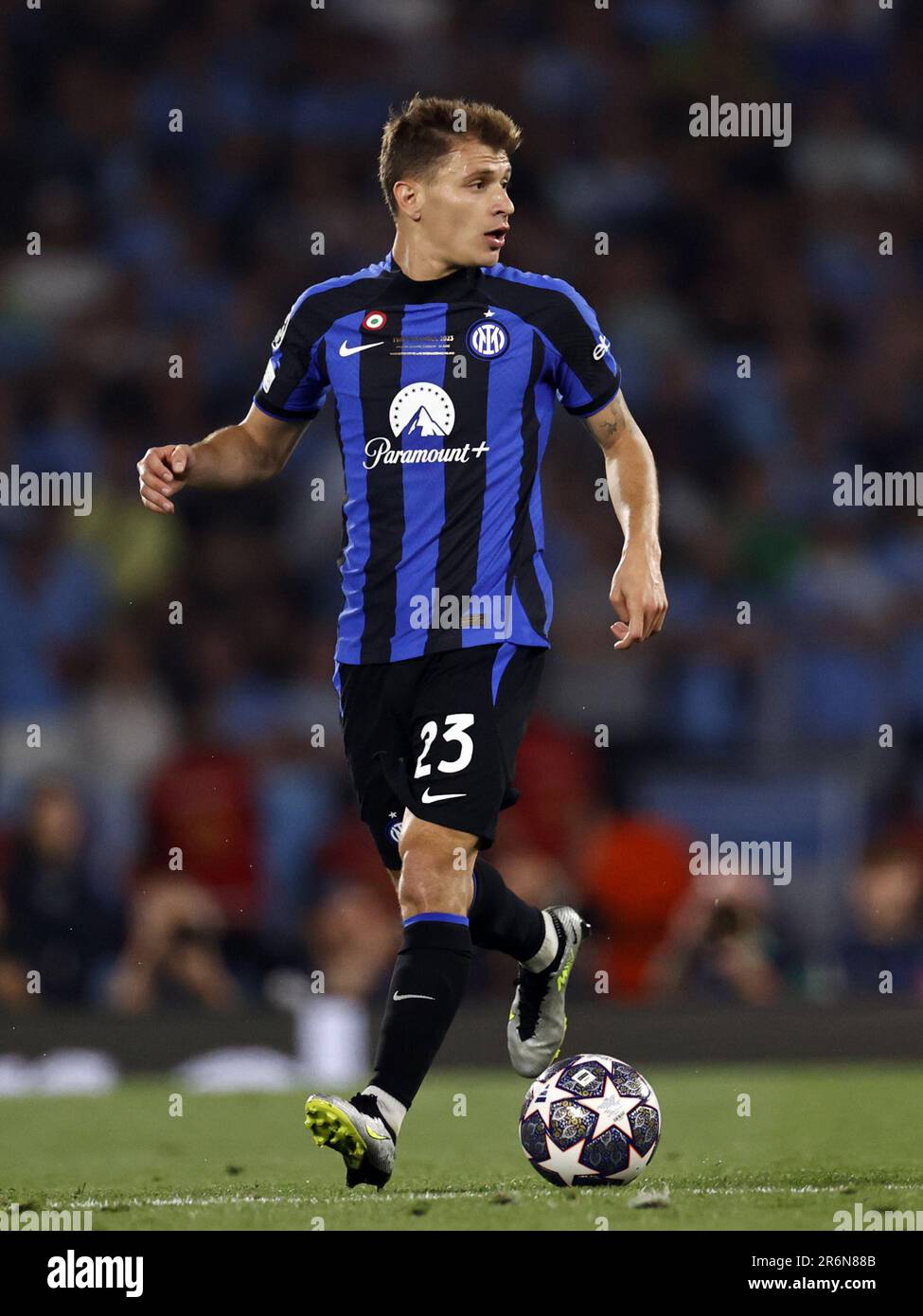 ISTANBUL - Nicolo Barella of FC Internazionale Milano during the UEFA ...