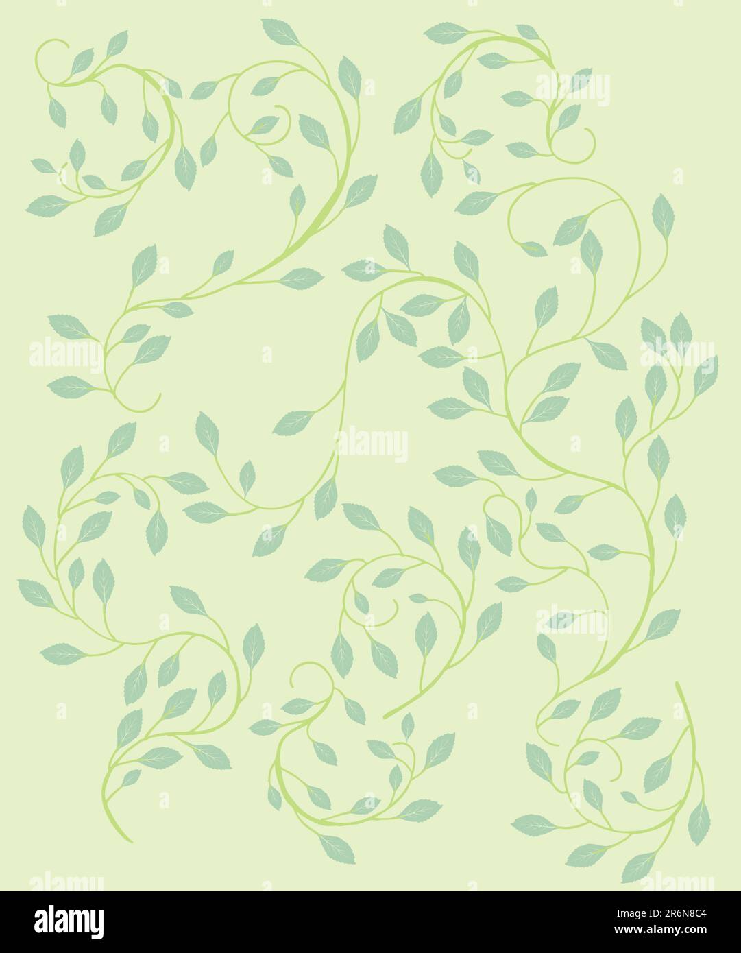 Floral vine design Stock Vector Images - Alamy