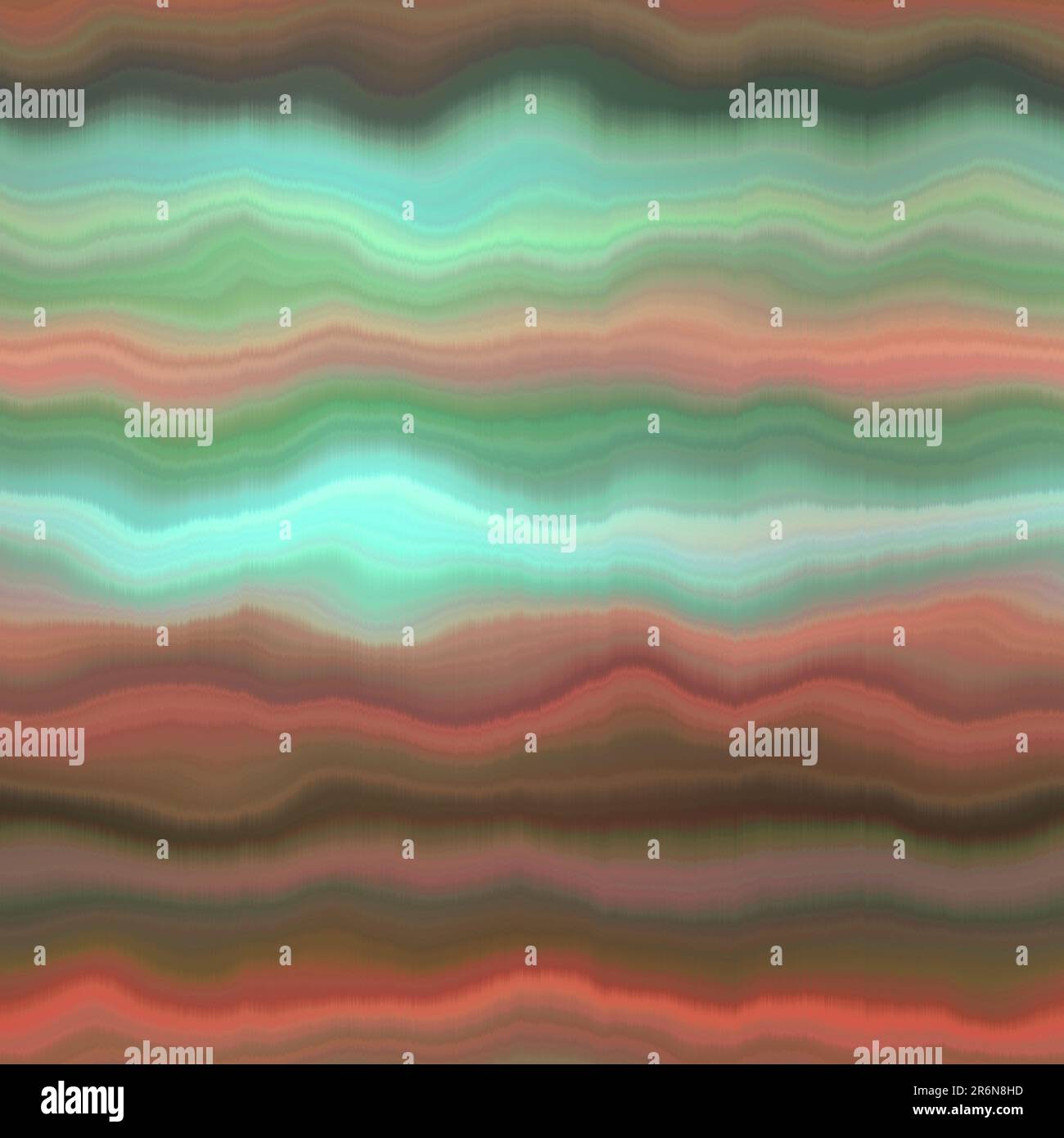 Vibrant tie dye wash stripe wave seamless pattern. Blurry fashion ...