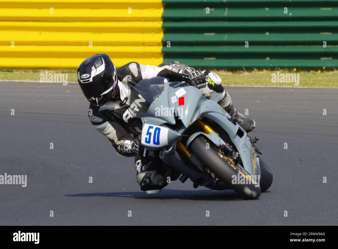 Croft Circuit, 10 June 2023. Matthew Sam Jackson riding a Yamaha 600 in ...
