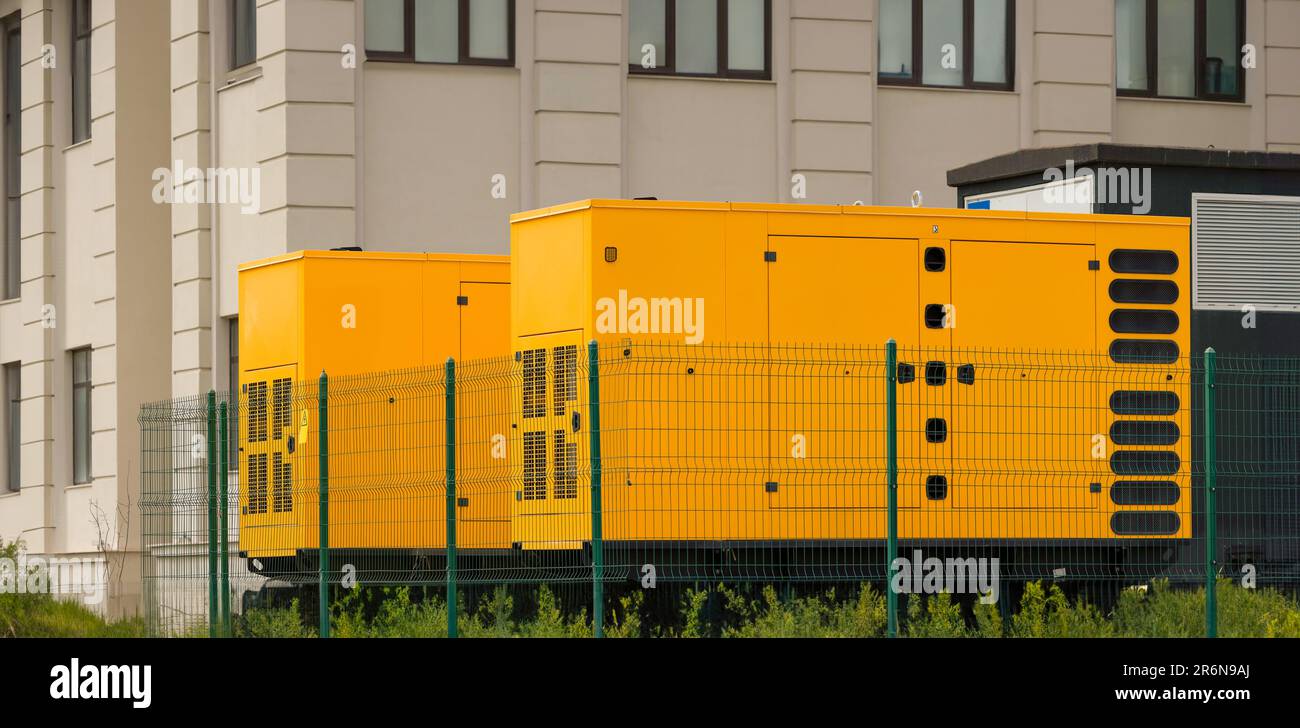 Diesel generator house hi-res stock photography and images - Alamy