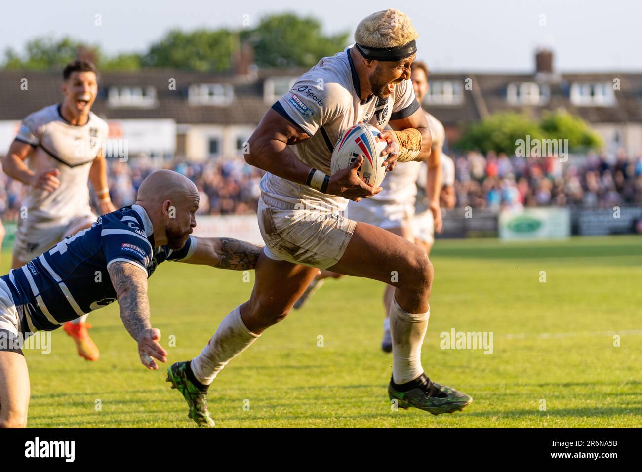 Featherstone, UK. 10th June 2023. Betfred Rugby League Championship ...