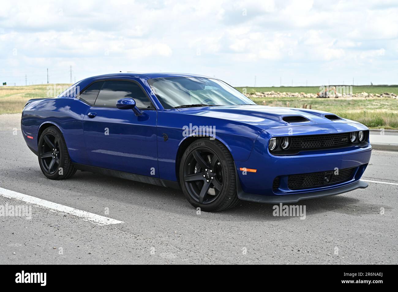 Dodge challenger hellcat on hi-res stock photography and images - Alamy