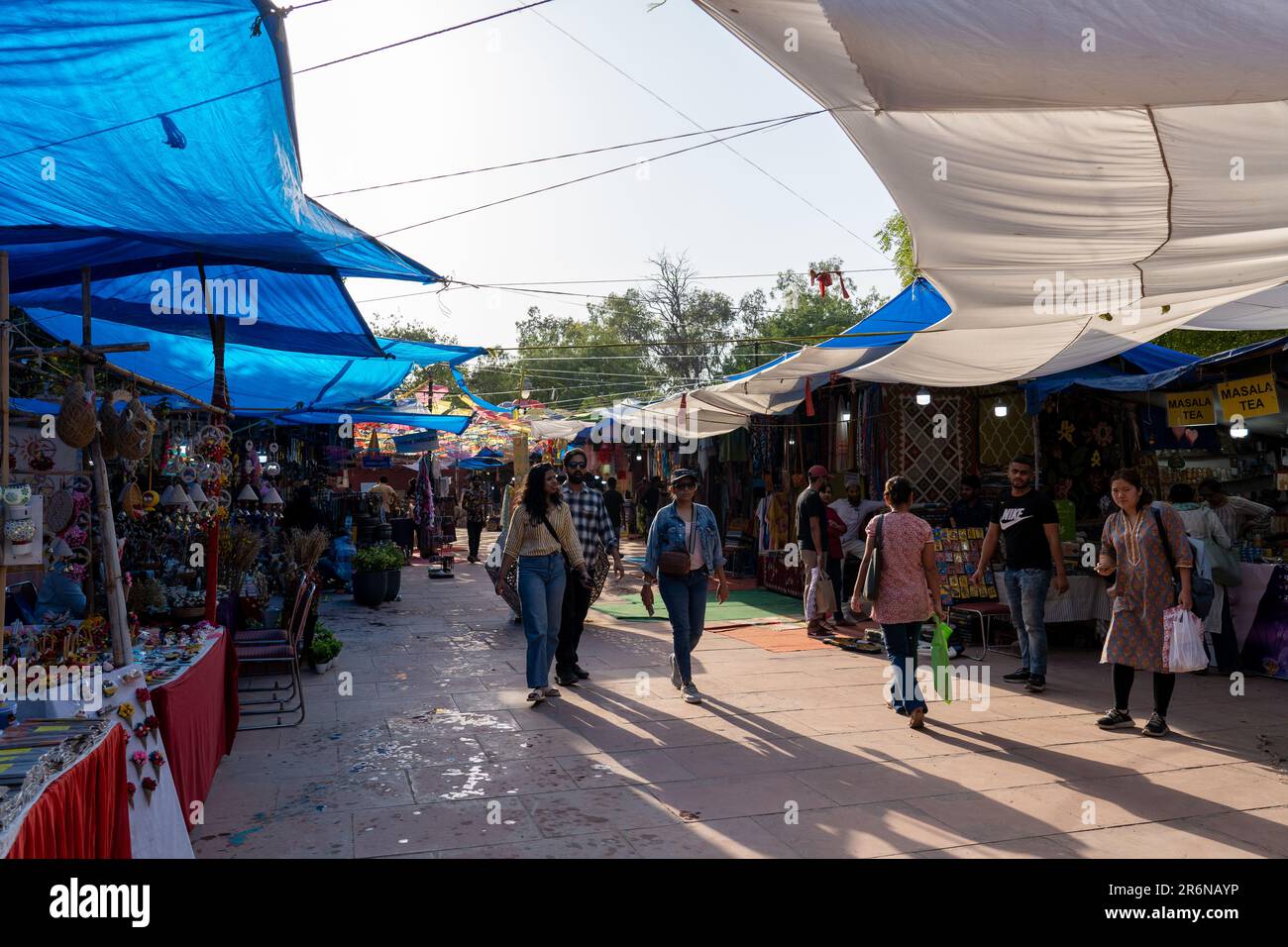 Delhi haat food hi-res stock photography and images - Alamy