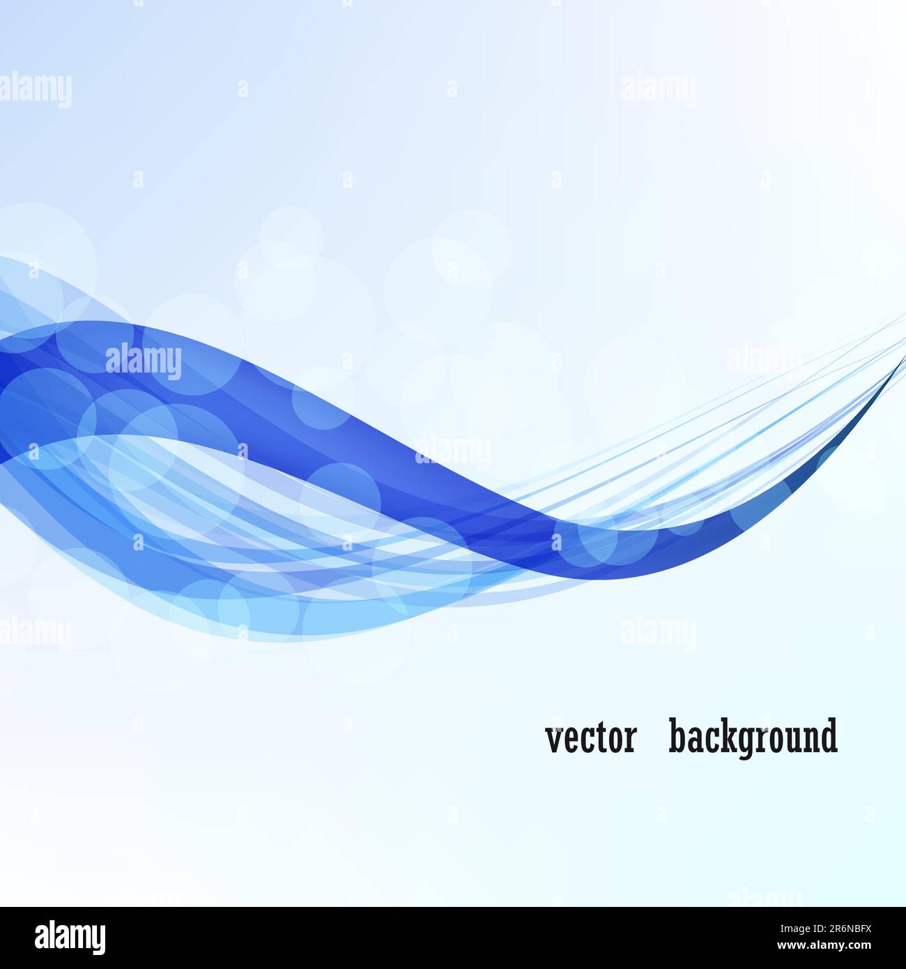 Abstract blue background vector. Illustration for your design Stock ...