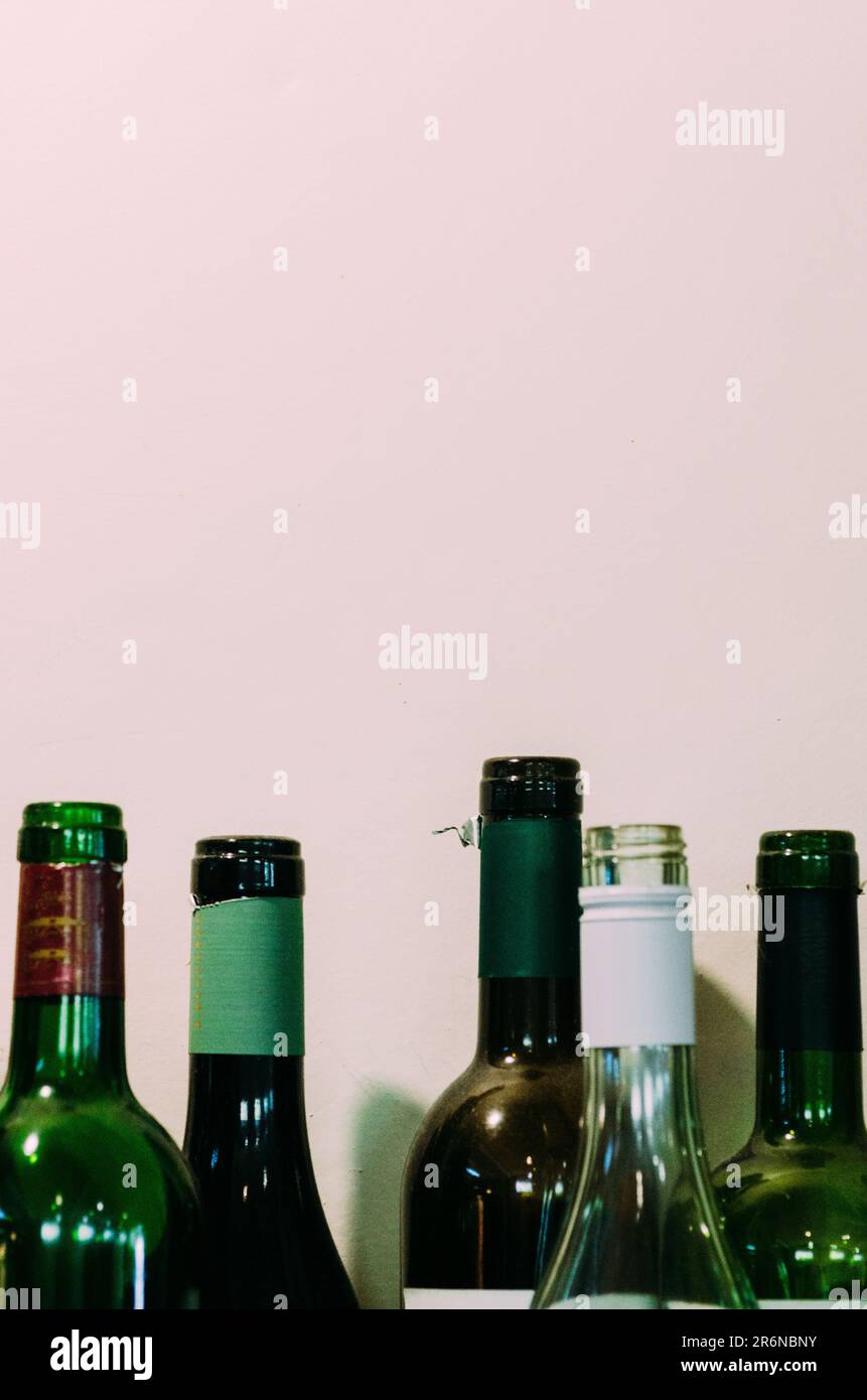 Selection spirits on shelf hi-res stock photography and images - Alamy