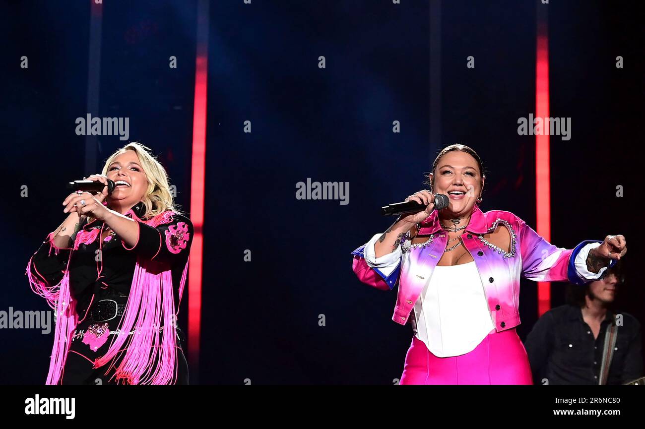 Nashville, Tennessee, USA. 09th June, 2023. Miranda Lambert, Elle King ...