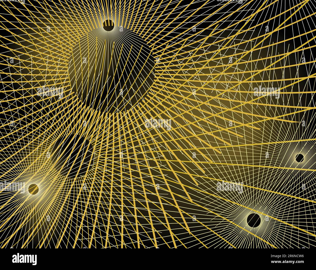 Abstract editable vector illustration of golden lines Stock Vector ...