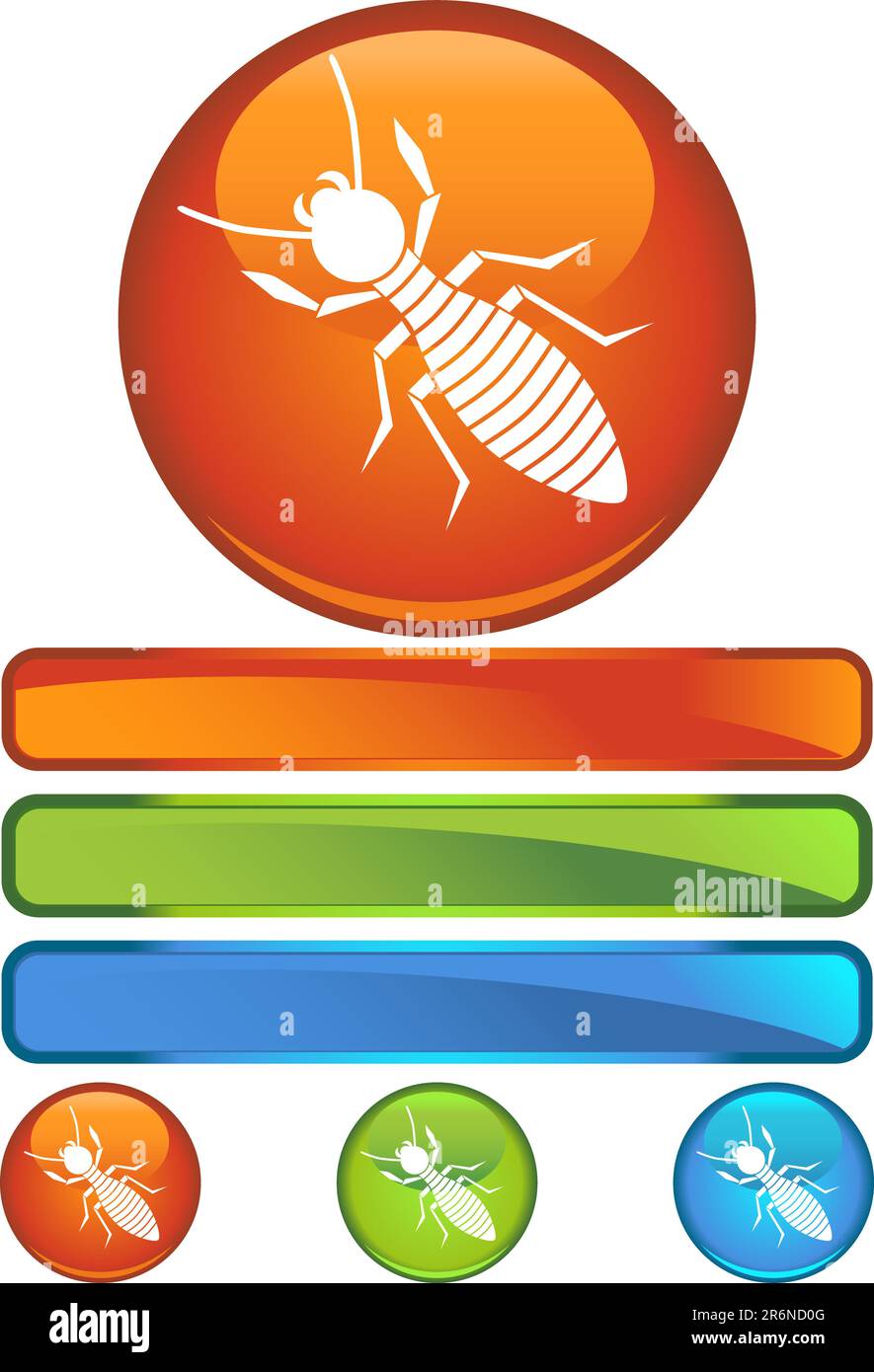 An image of a termite Stock Vector Image & Art - Alamy