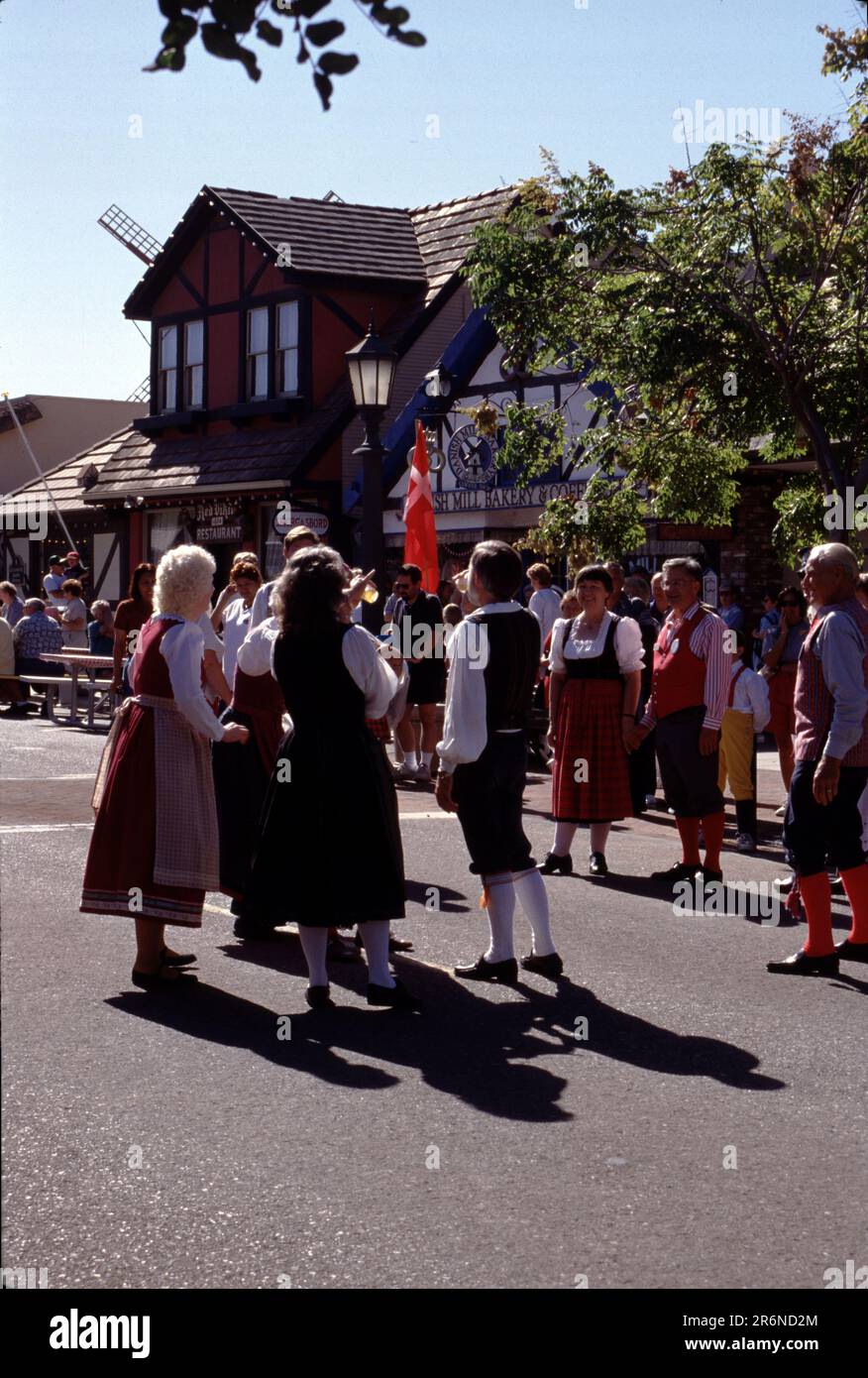 Solvang, CA. U.S.A. 9/1987. Danish Days Festival. In 1936, the first ...