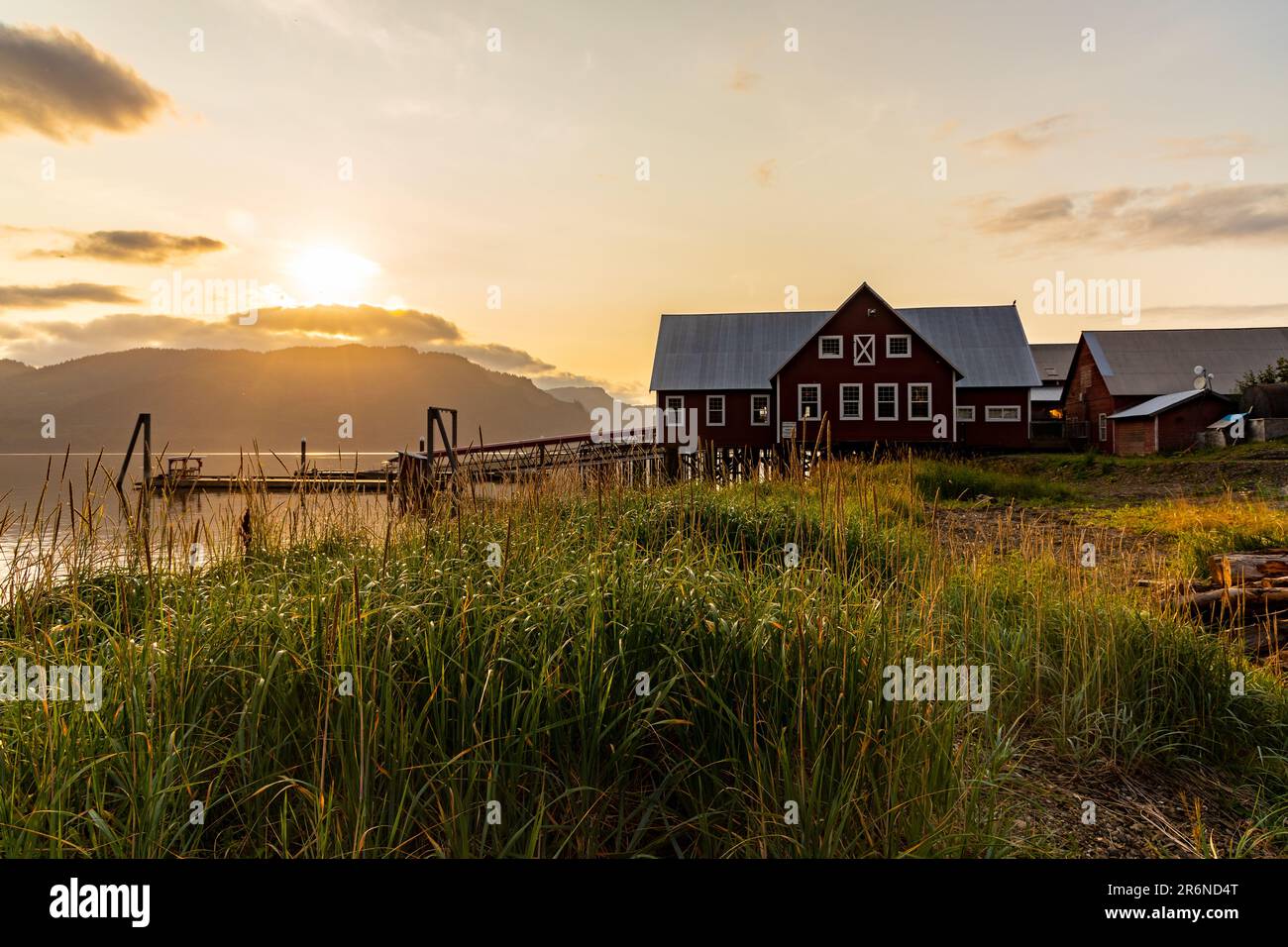 HOONAH, ALASKA, USA - AUGUST 16, 2021: The Hoonah Packing Company ...