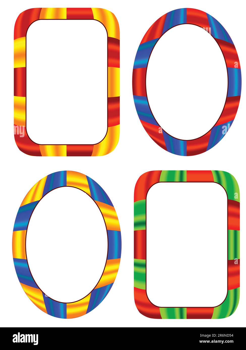 Multi-coloured frames for a photo in a vector Stock Vector Image & Art ...