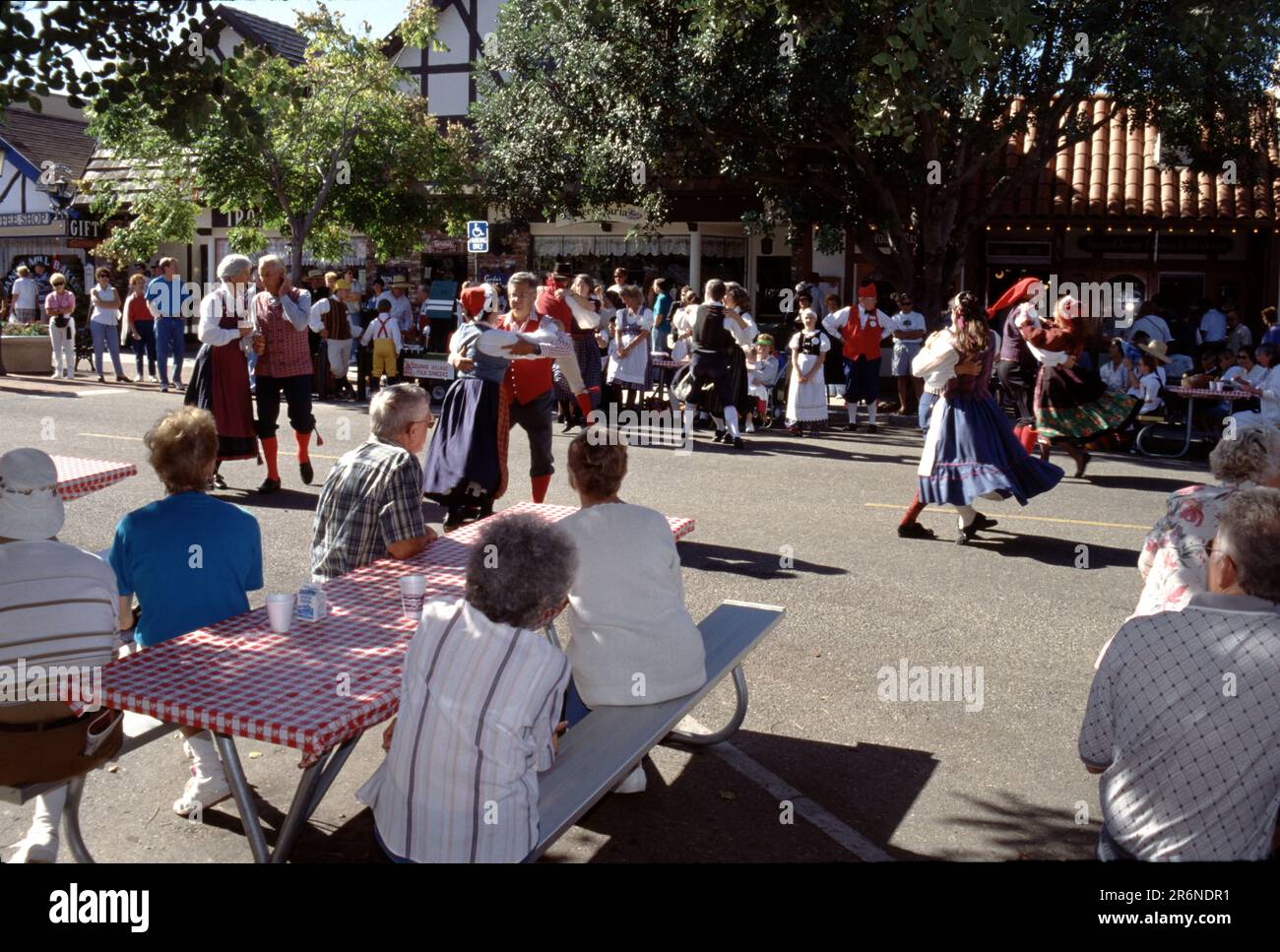 Solvang, CA. U.S.A. 9/1987. Danish Days Festival. In 1936, the first ...