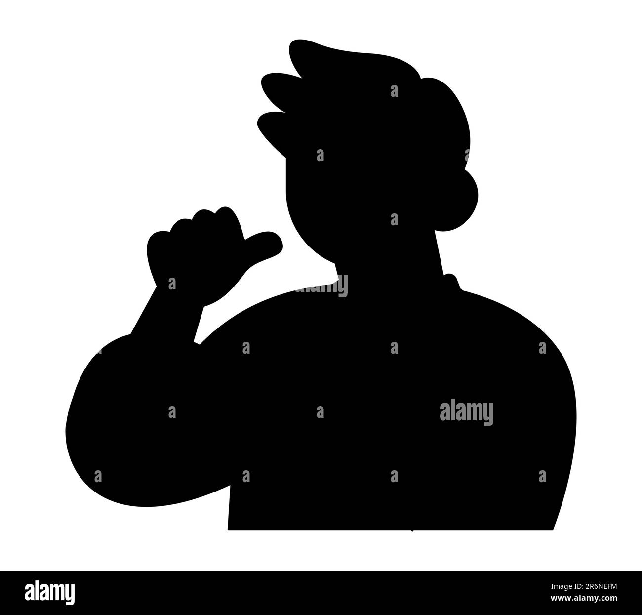 Portrait of myself Stock Vector Images - Alamy