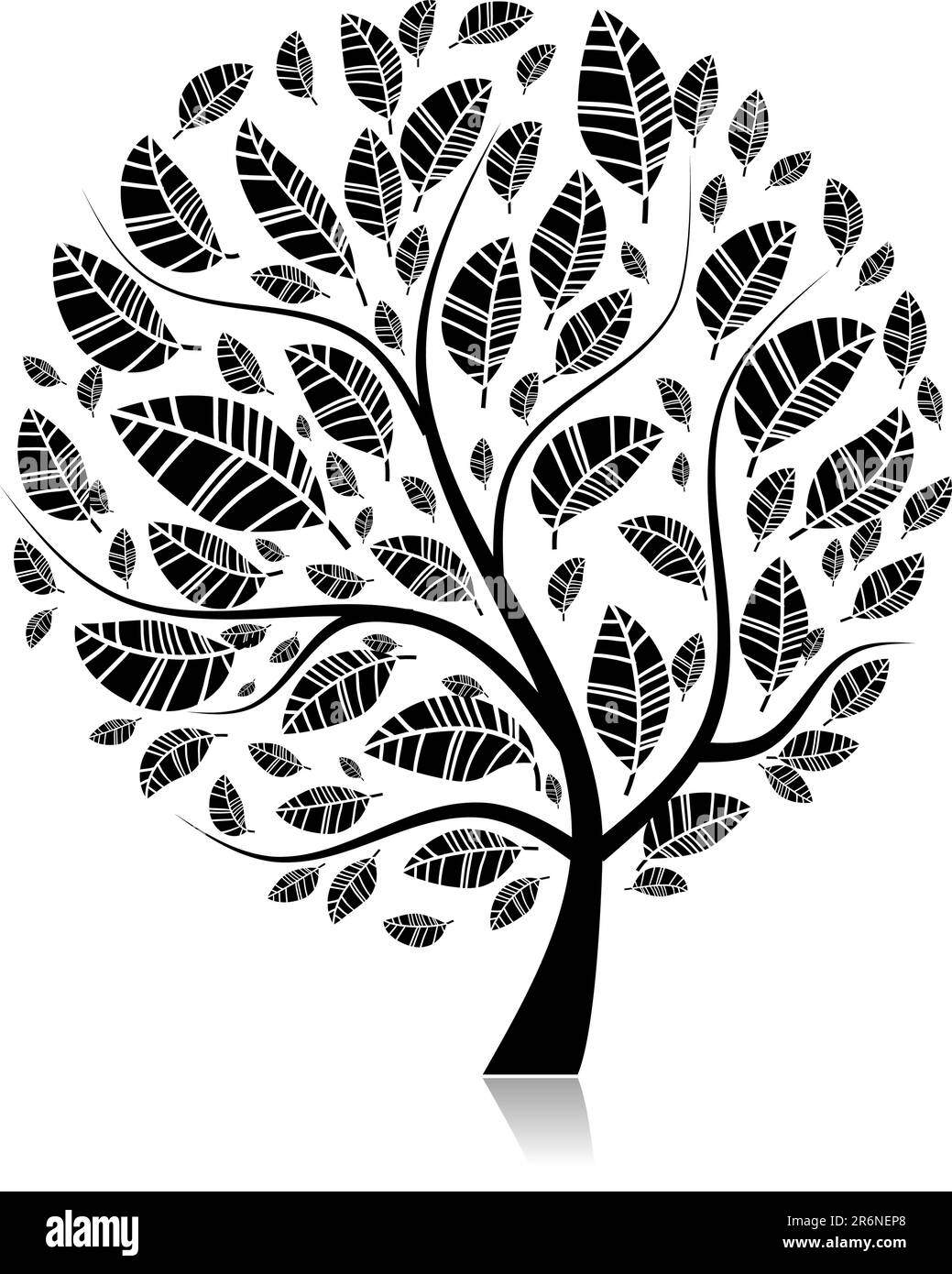 Art tree beautiful for your design Stock Vector Image & Art - Alamy