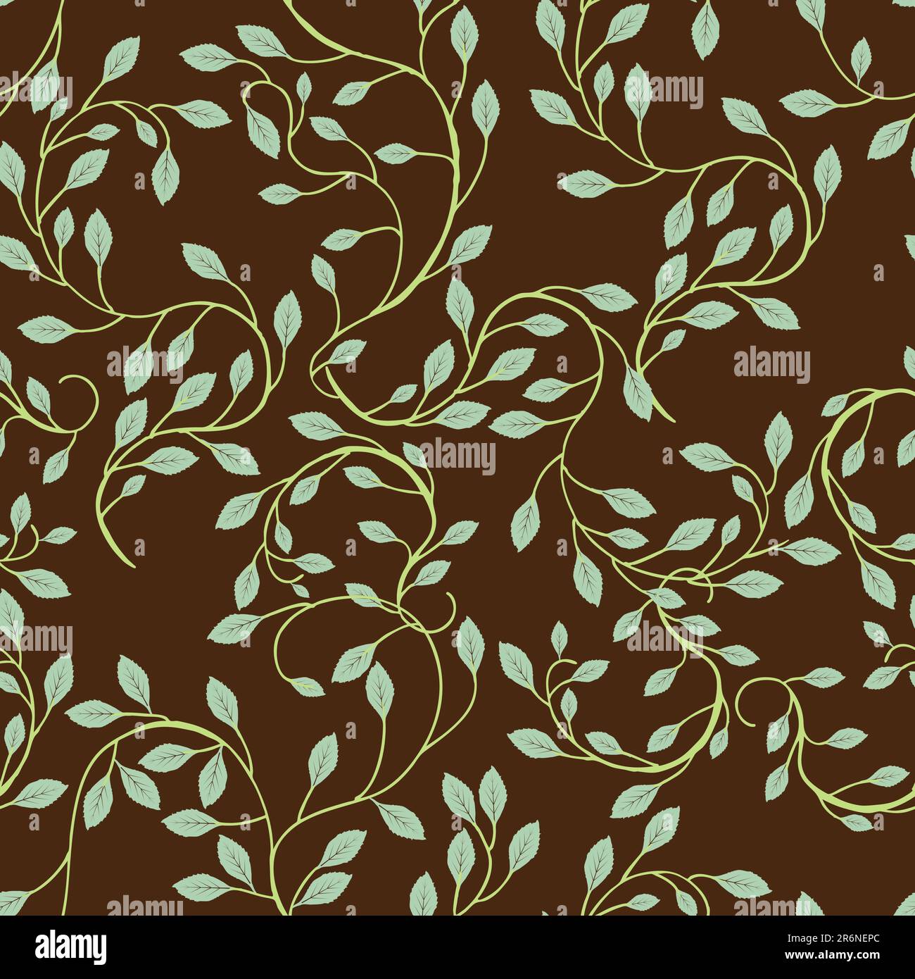 Repeating leaf decoration hi-res stock photography and images - Alamy