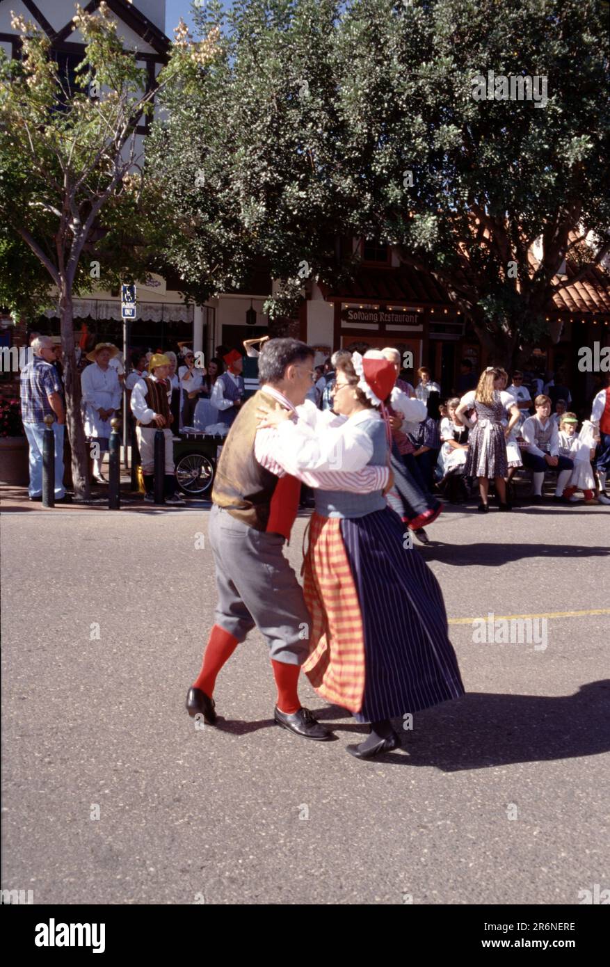 Solvang, CA. U.S.A. 9/1987. Danish Days Festival. In 1936, the first ...