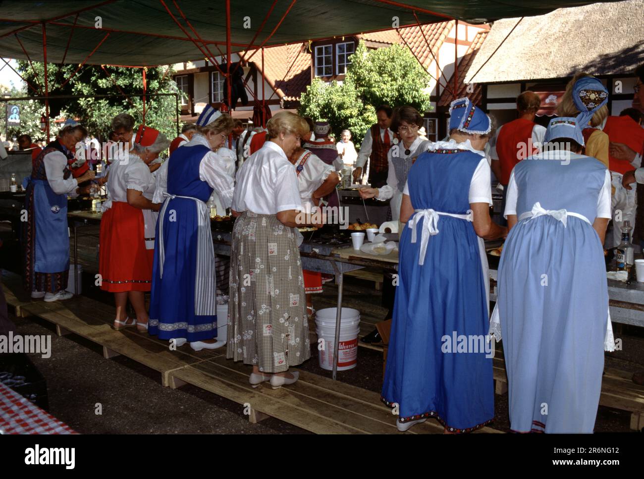 Solvang, CA. U.S.A. 9/1987. Danish Days Festival. In 1936, the first ...