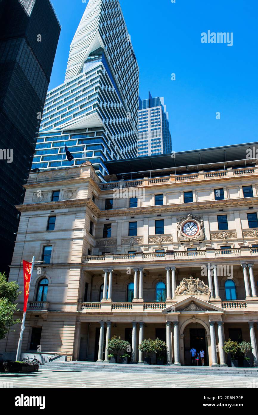 Customs House on Circular Quay, Sydney, New South Wales, Australia ...