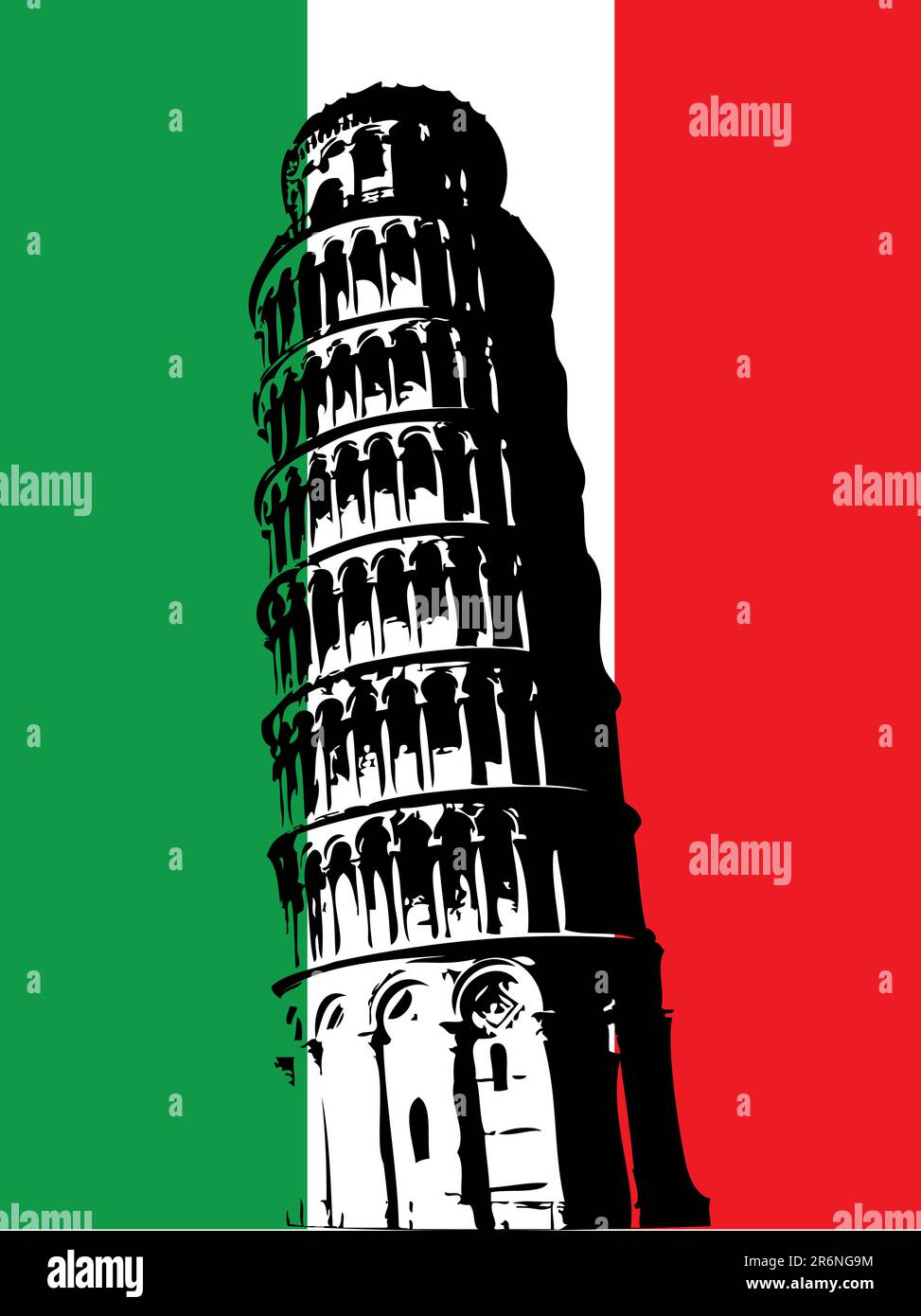 A vector representing pisa tower Stock Vector Image & Art - Alamy