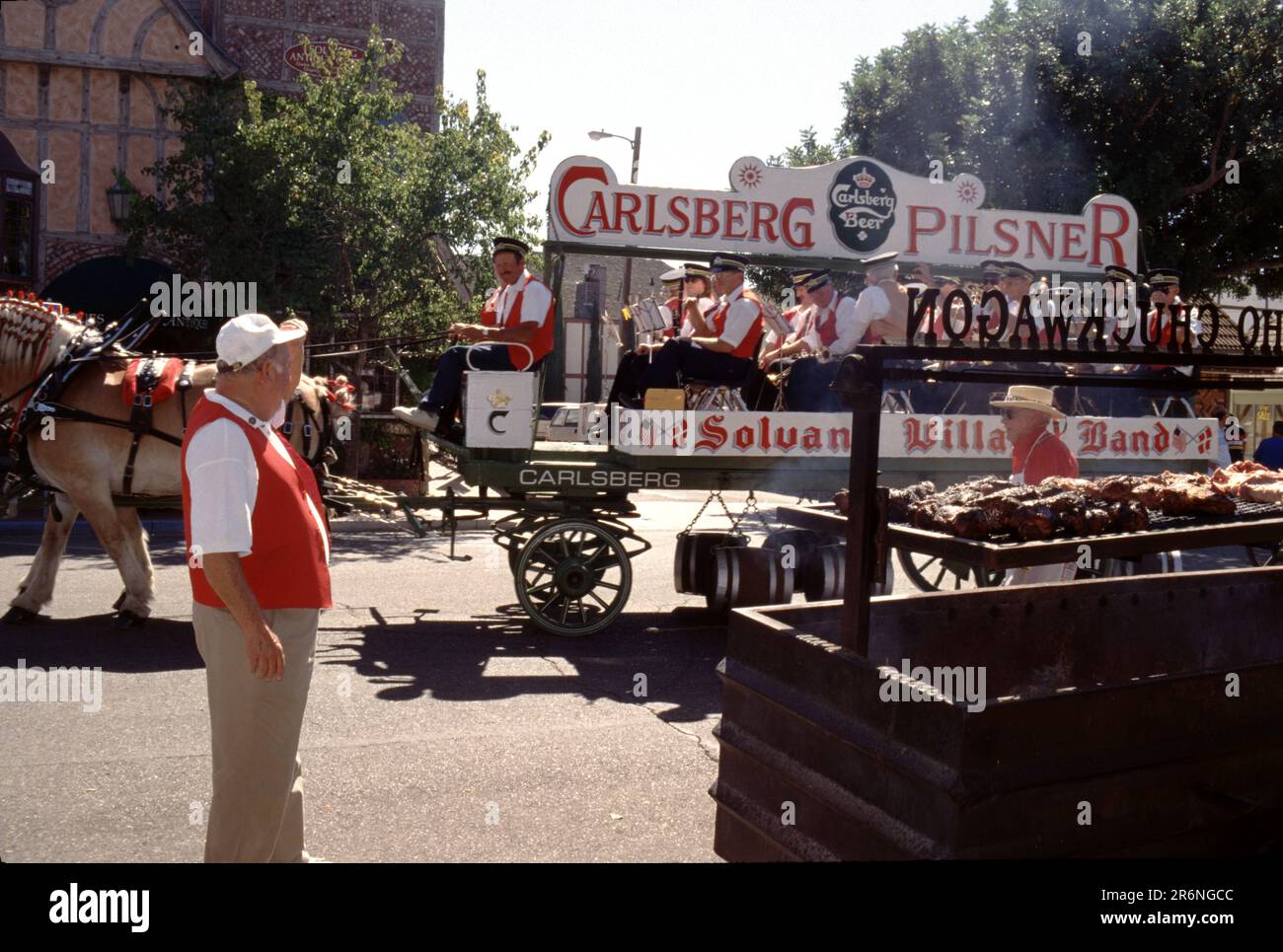 Solvang, CA. U.S.A. 9/1987. Danish Days Festival. In 1936, the first ...