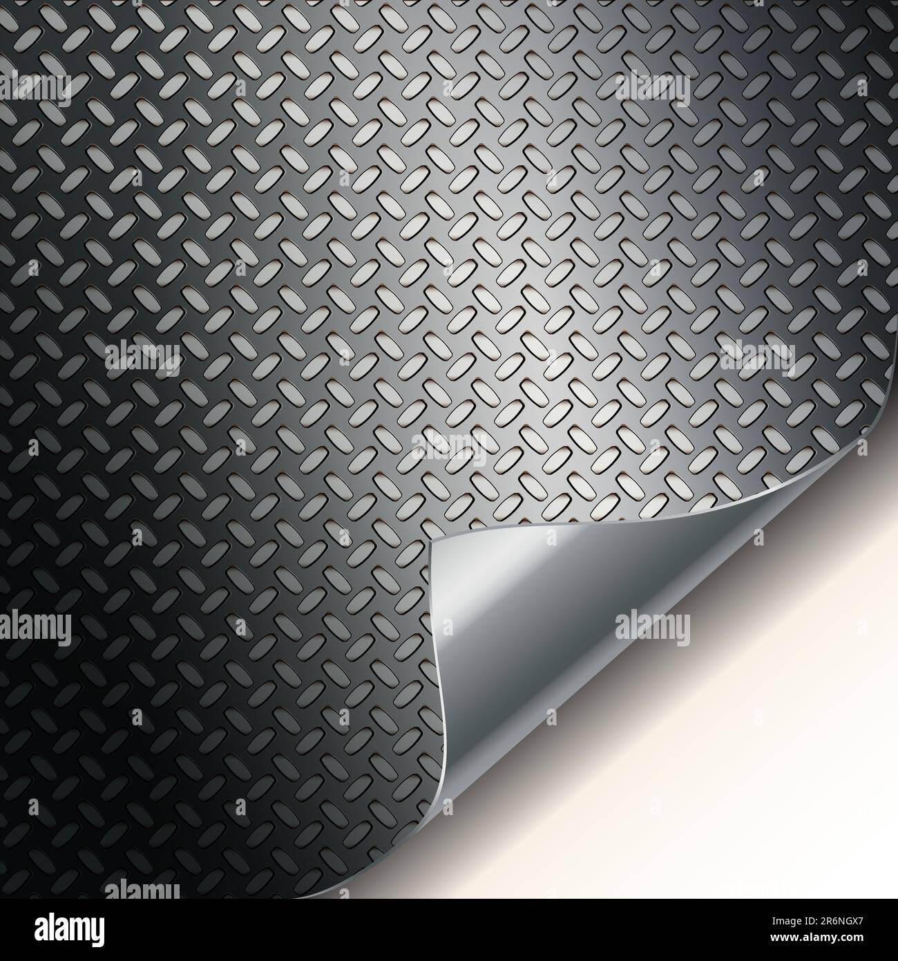 Fluted metal texture. Vector Illustration Stock Vector Image & Art - Alamy