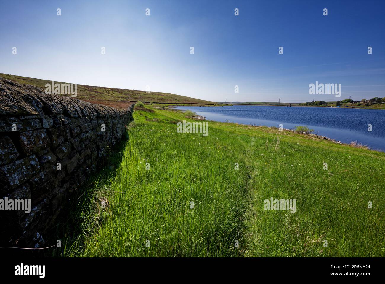 Clough Bottom Reservoir, Rossendale, Lancashire Stock Photo - Alamy