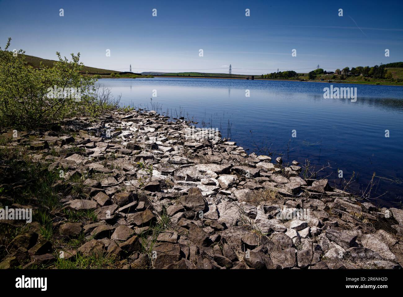 Clough Bottom Reservoir Stock Photo - Alamy