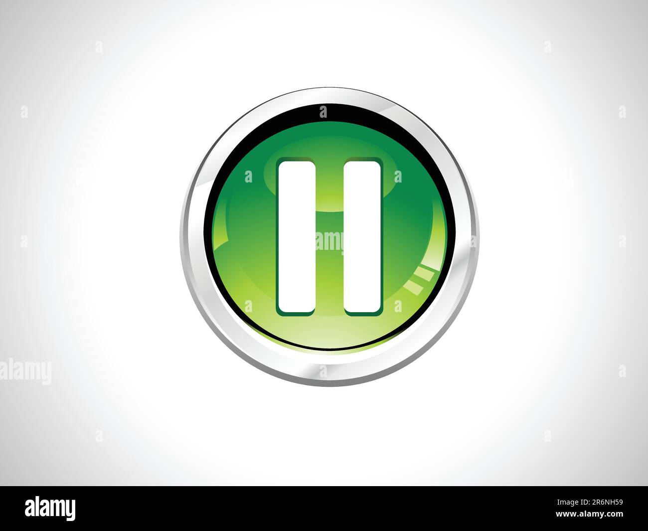 pause button vector illustration Stock Vector Image & Art - Alamy