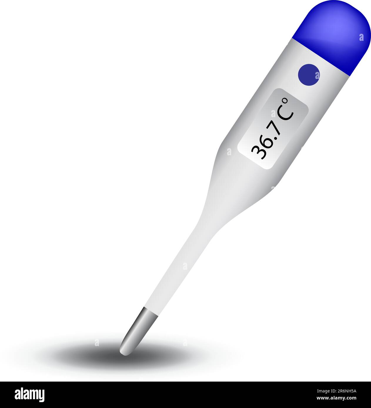 Indicator digital thermometer icon Cut Out Stock Images & Pictures - Alamy