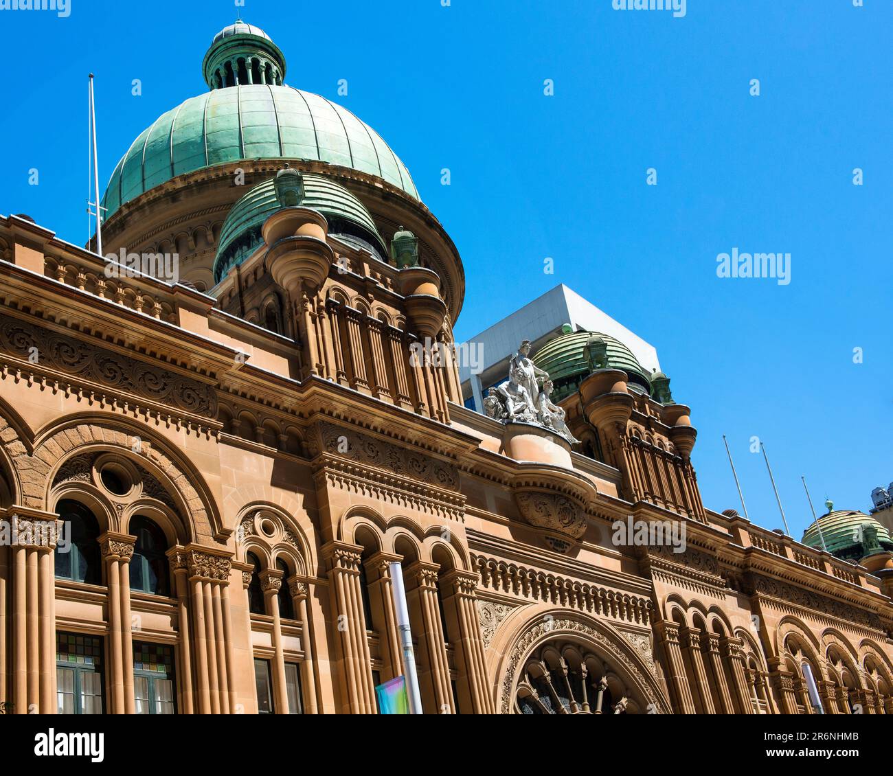 The Queen Victoria Building (QVB), five level shopping center, Sydney ...