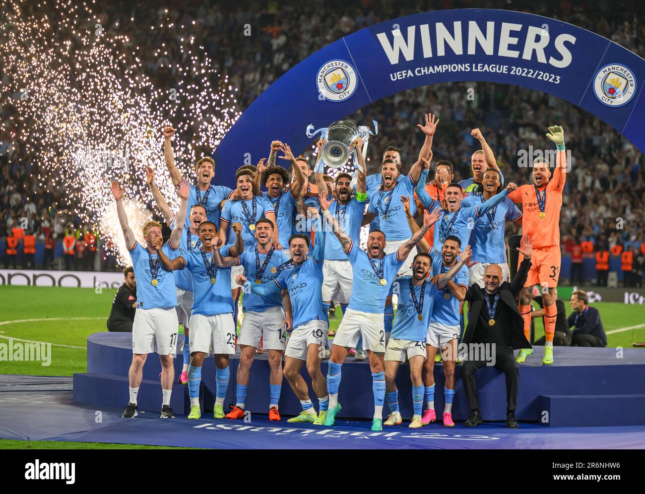 Istanbul, Turkey. 10th June, 2023. Manchester City v Inter Milan - UEFA ...