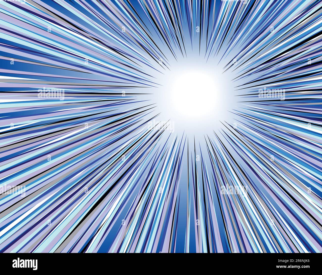 Abstract editable vector illustration of radial spikes Stock Vector ...