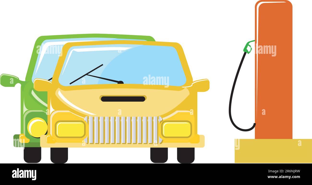 Pumping vehicle Stock Vector Images - Alamy