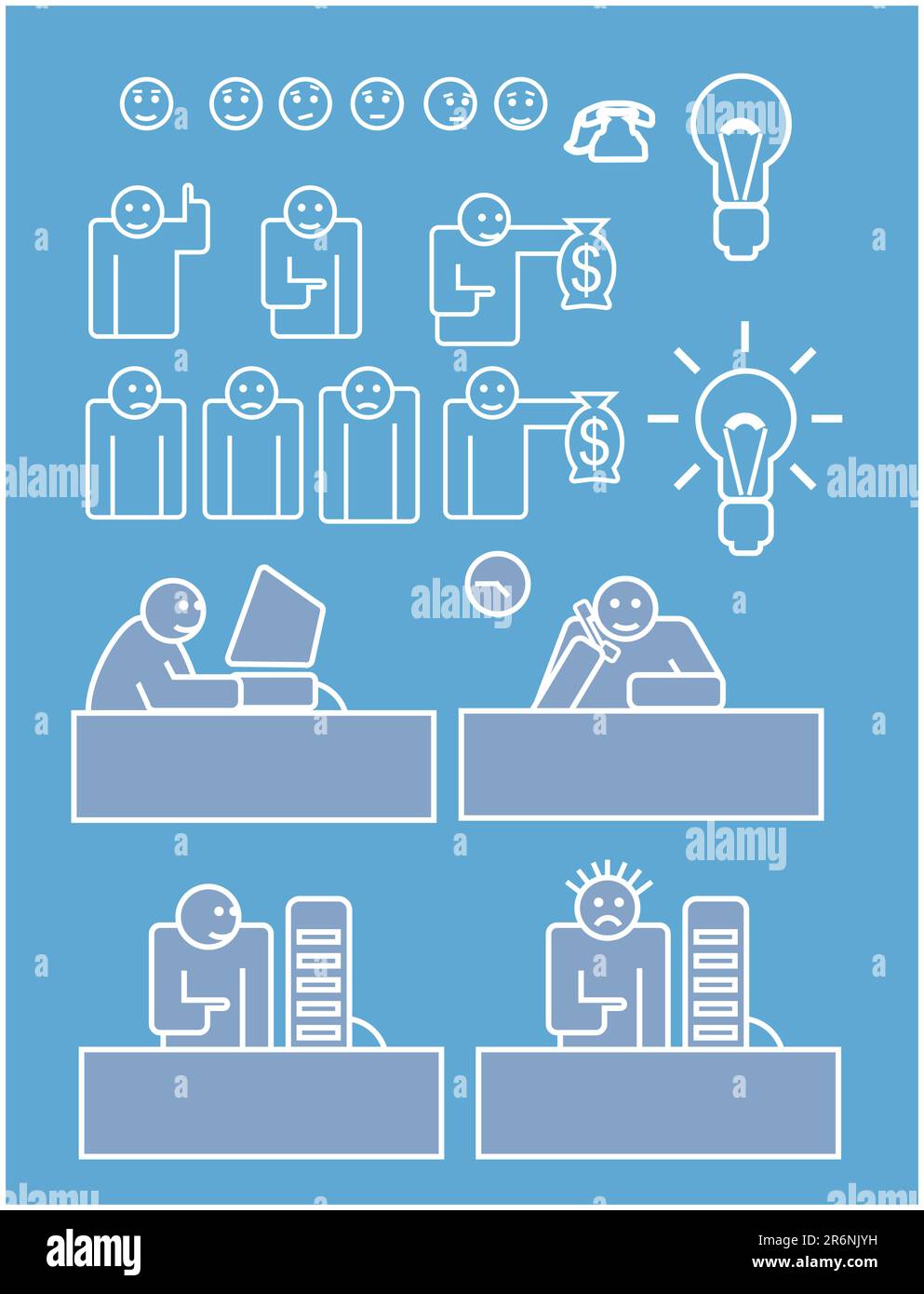 Working department Stock Vector Images - Alamy