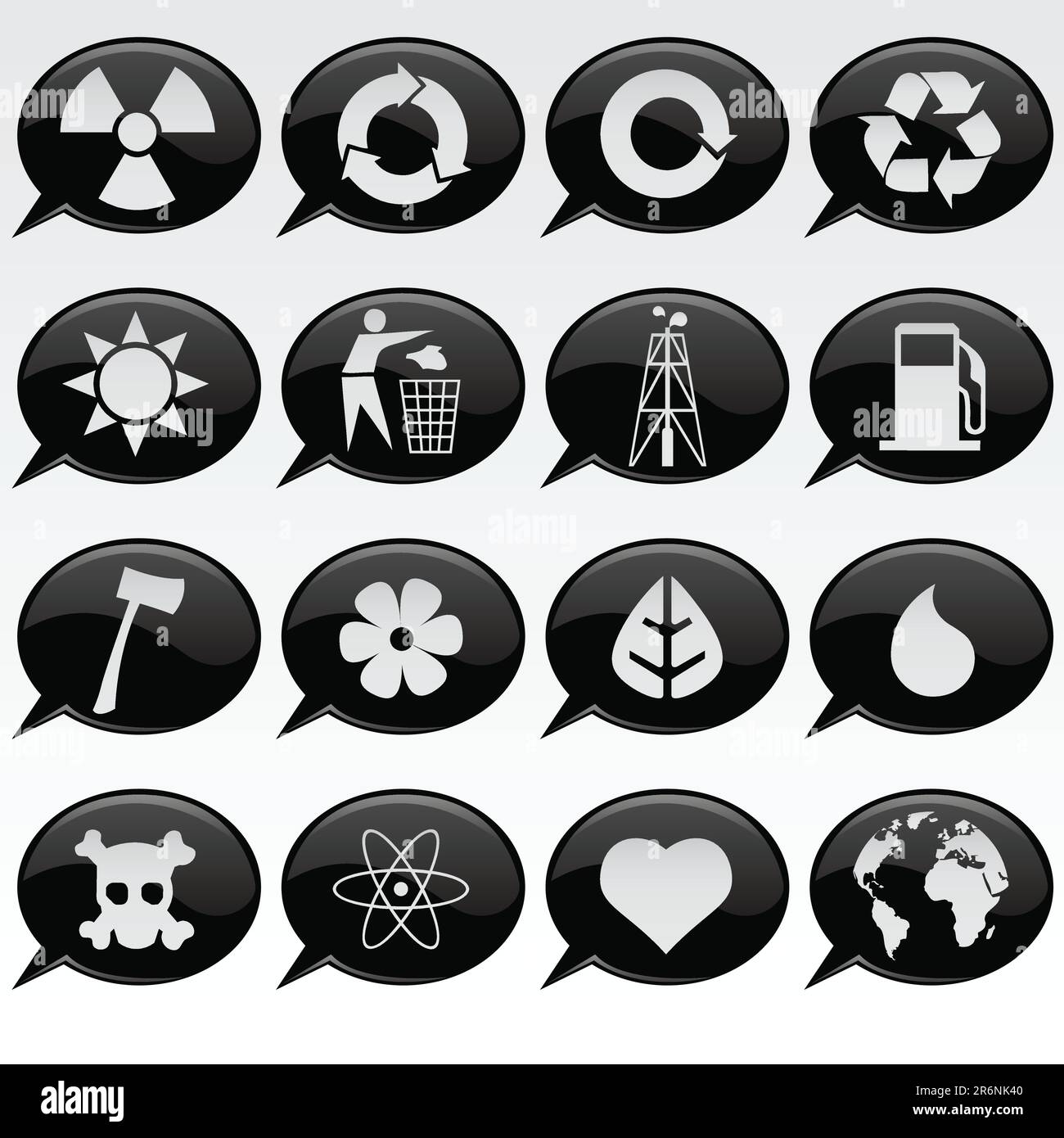 Vector Collection Of Environmental Icons Stock Vector Image And Art Alamy
