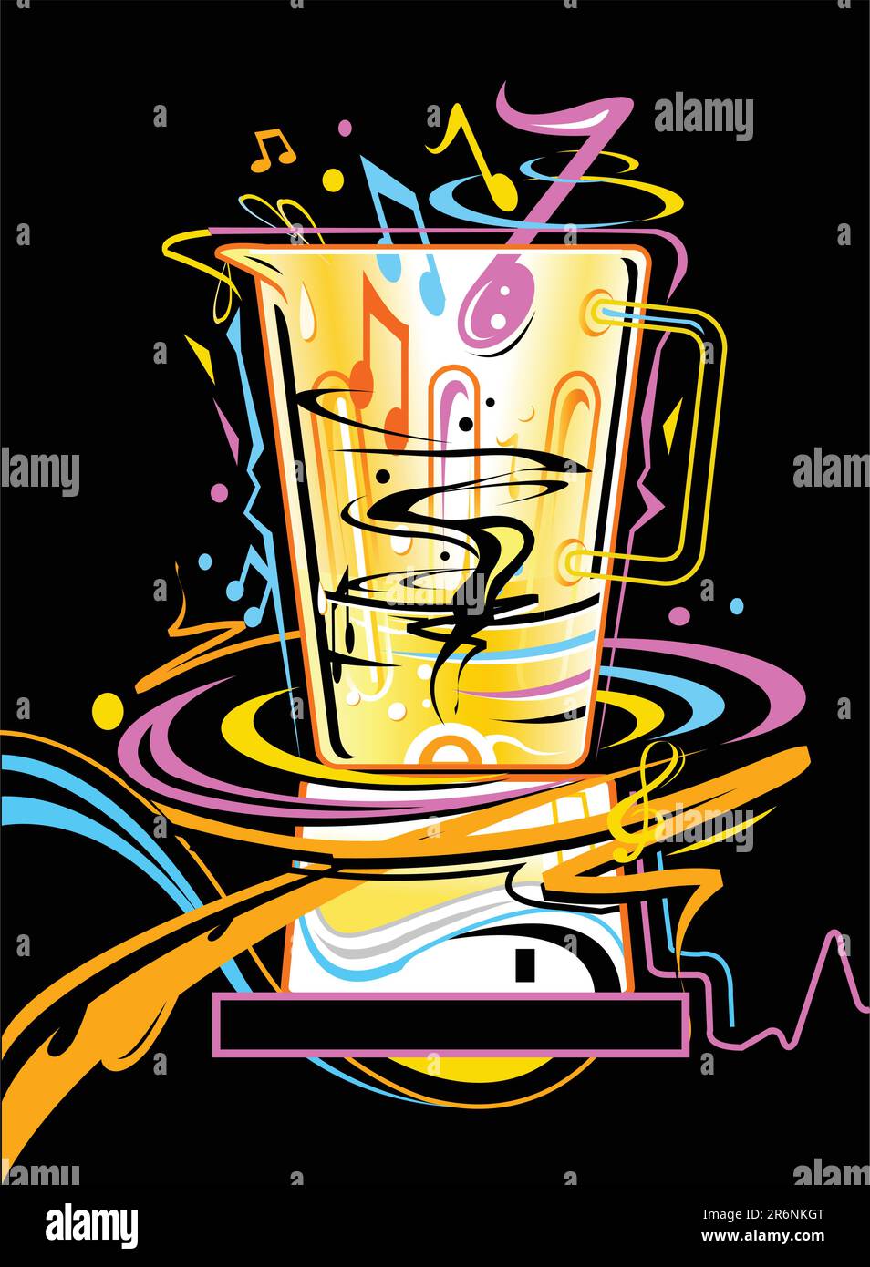 music related object for fun concepts Stock Vector Image & Art - Alamy