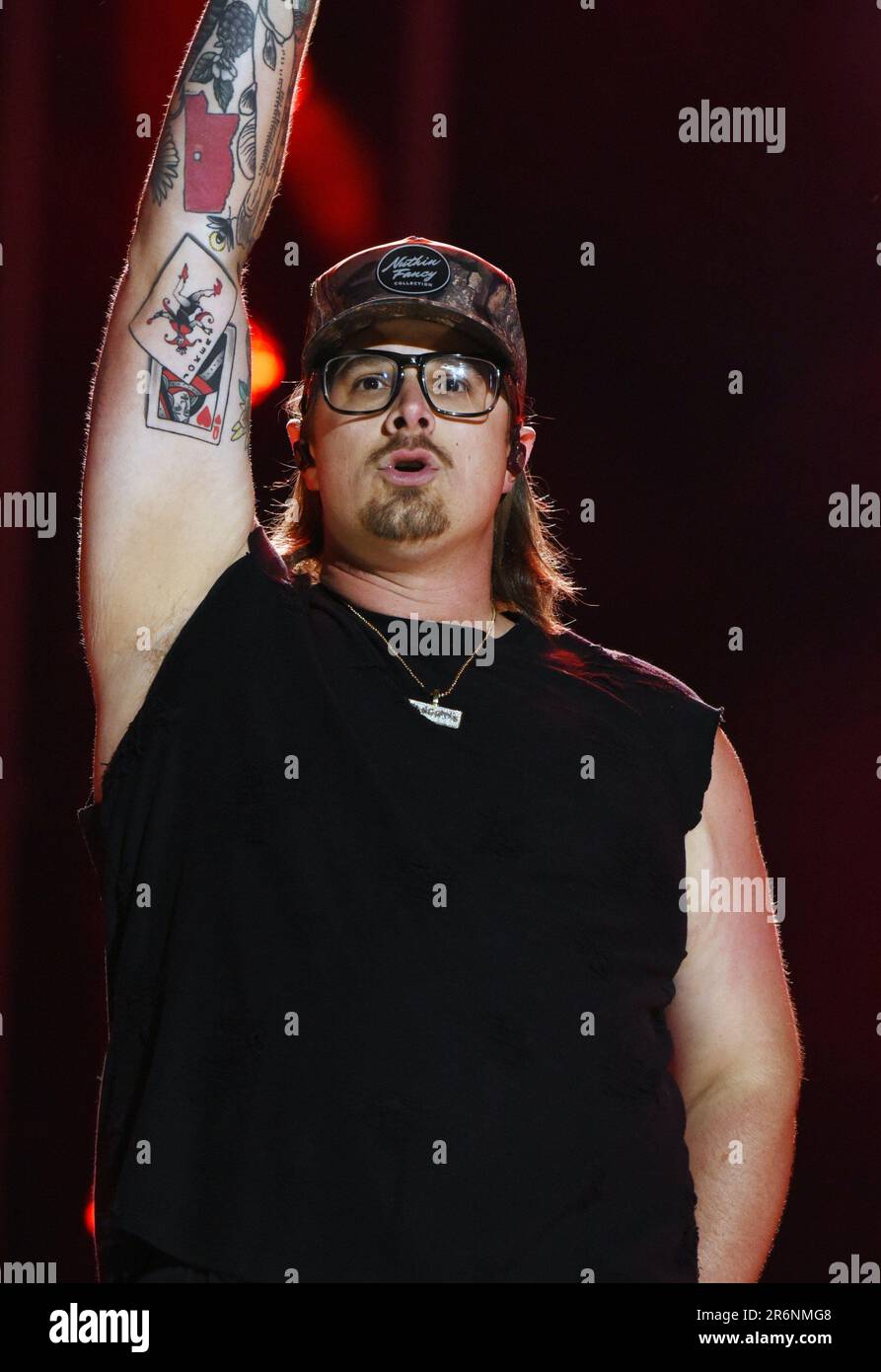 Nashville, TN, USA. 9th June, 2023. HARDY on stage for CMA Fest 2023 ...