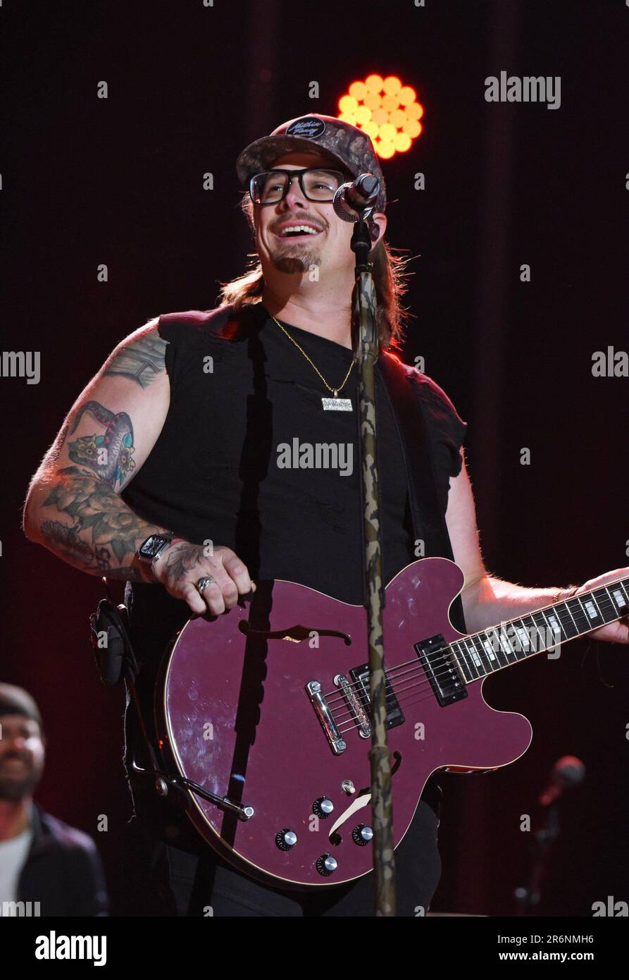 Nashville, TN, USA. 9th June, 2023. HARDY on stage for CMA Fest 2023 ...