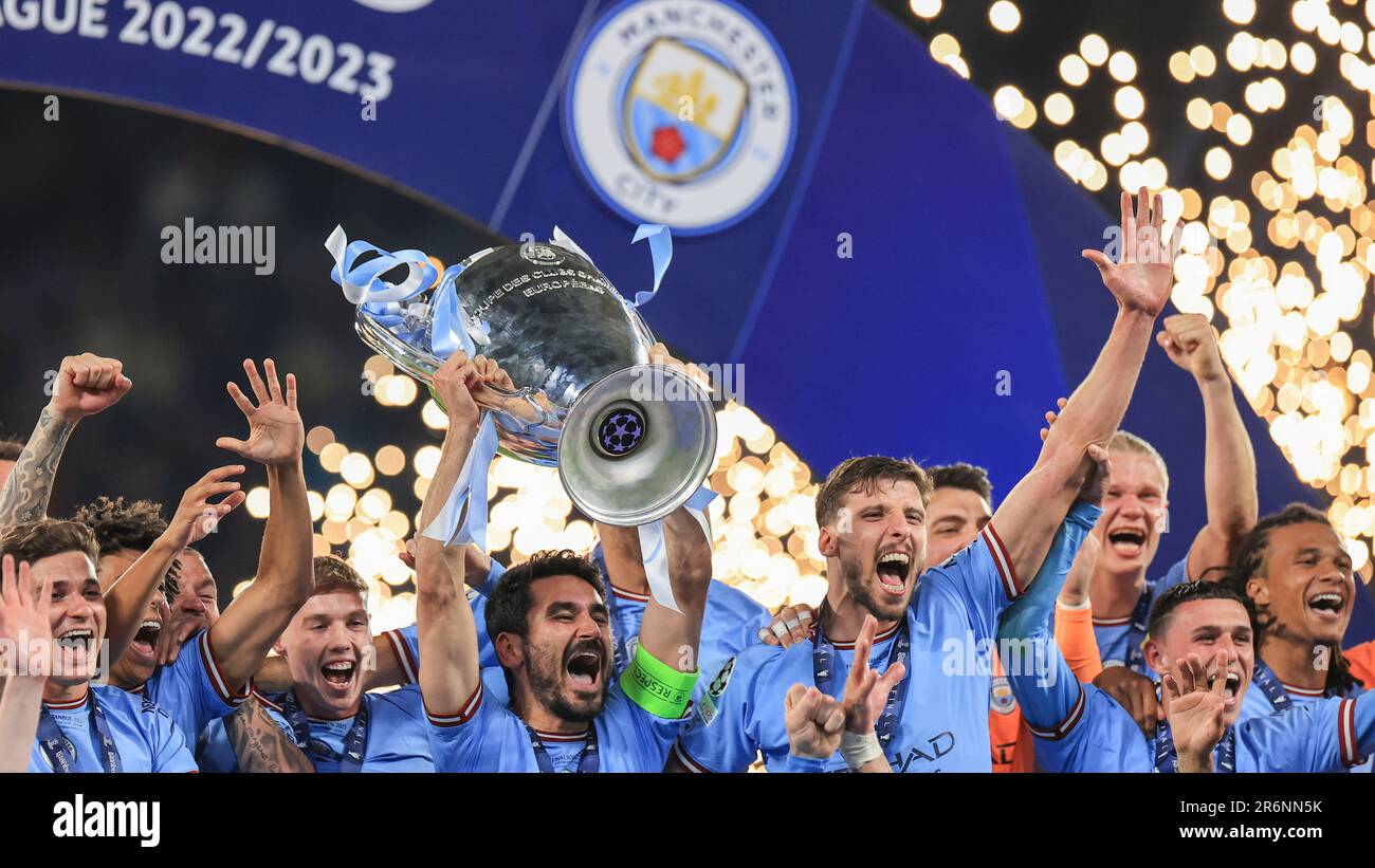 ISTANBUL, TURKEY - JUNE 09: UEFA Champions League 2022/23 final on June ...