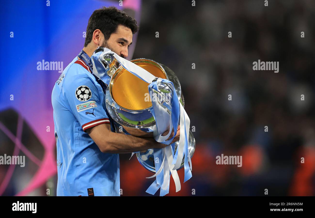 ISTANBUL, TURKEY - JUNE 09: UEFA Champions League 2022/23 final on June ...