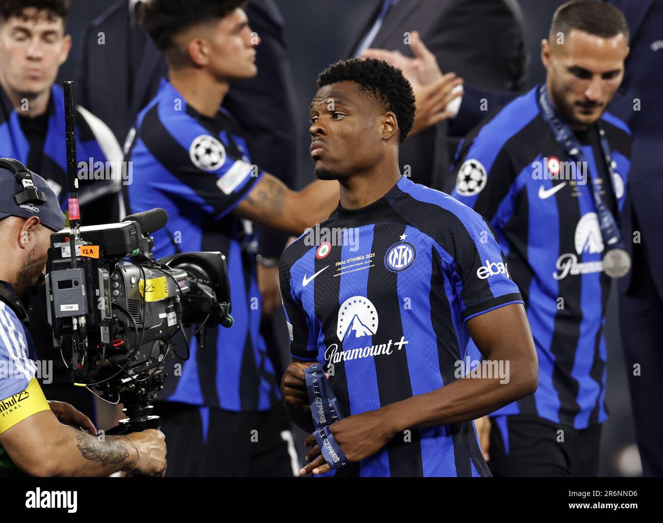ISTANBUL - Denzel Dumfries of FC Internazionale Milano disappointed ...