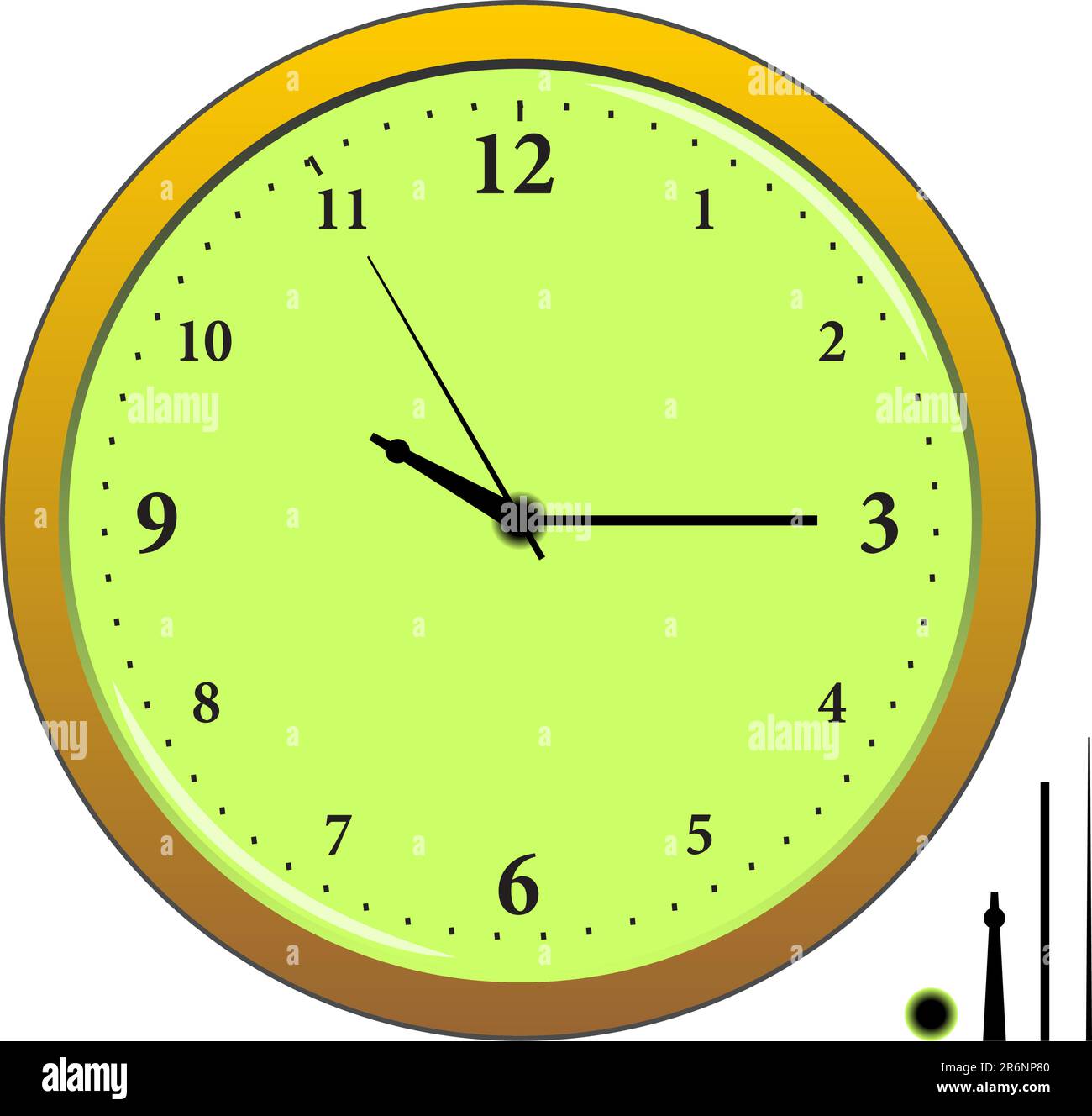 Realistic illustration watch - vector Stock Vector Image & Art - Alamy