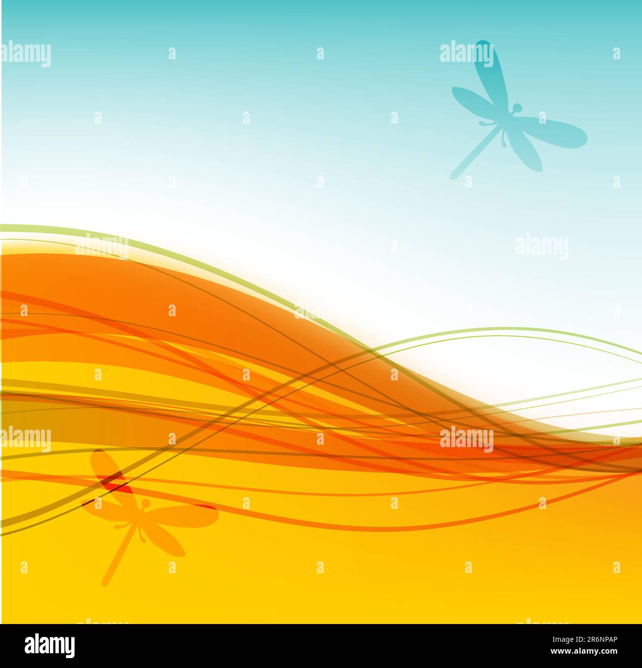 Abstract summer background for your design Stock Vector Image & Art - Alamy