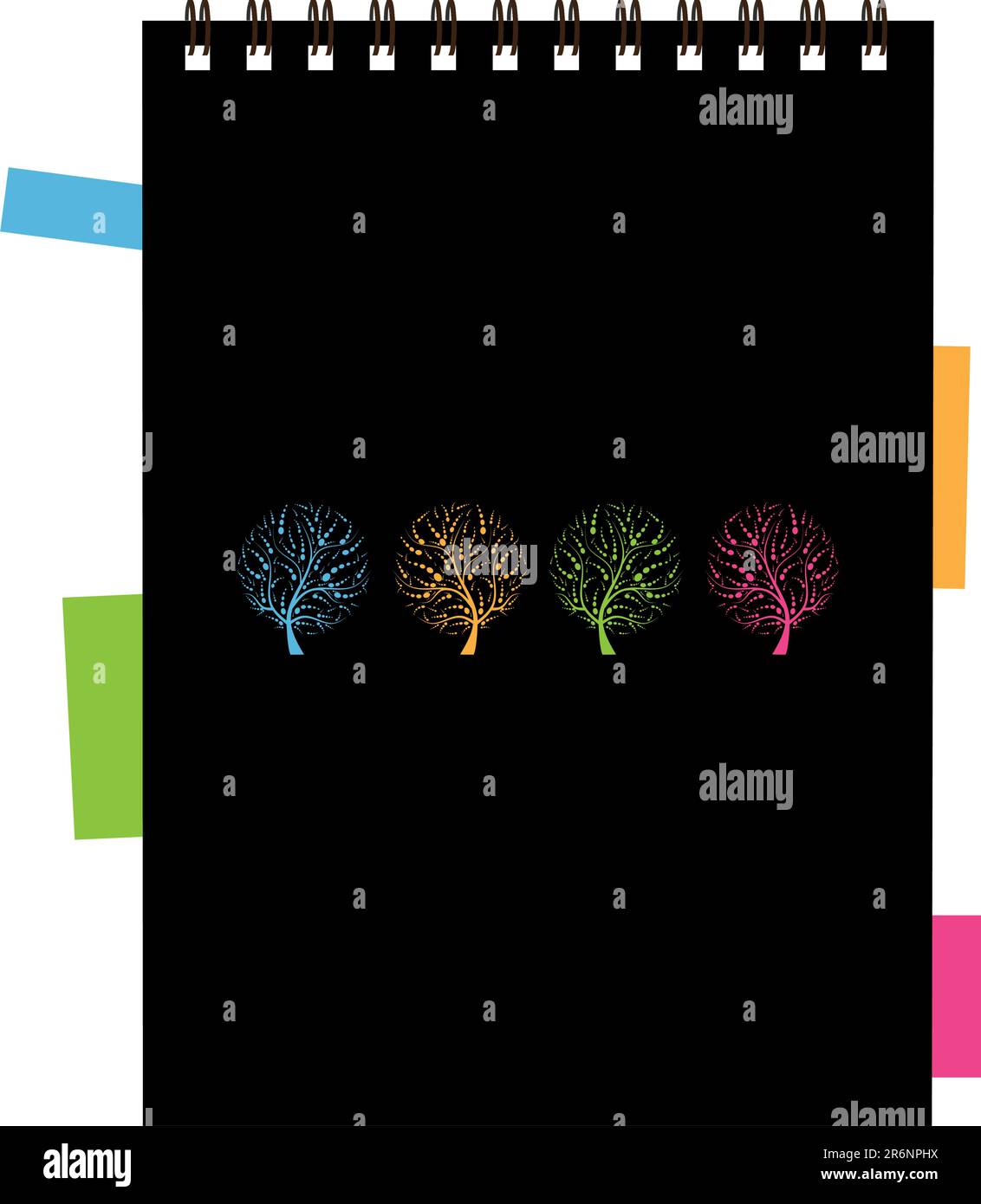 Notebook cover design Stock Vector Images - Alamy