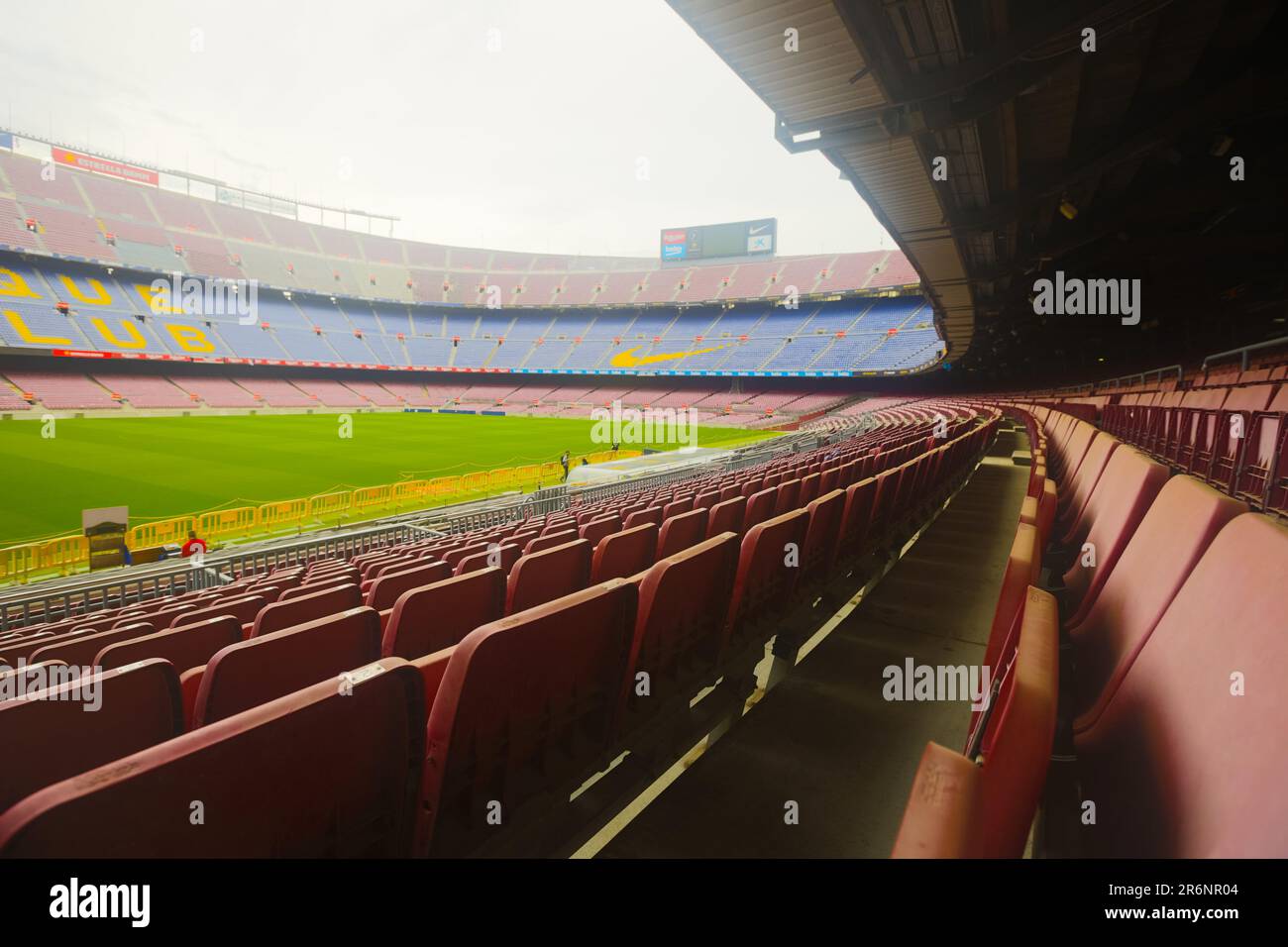 Camp Nou stadium of FC Barcelona, Catalonia Stock Photo - Alamy