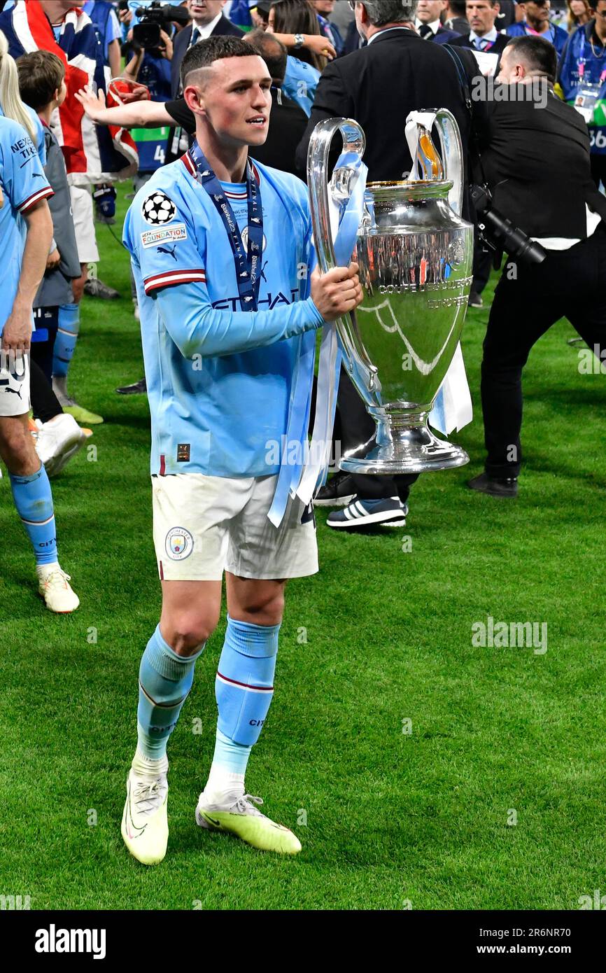 Istanbul, Turkey. 10th June, 2023. Phil Foden of Manchester City seen ...