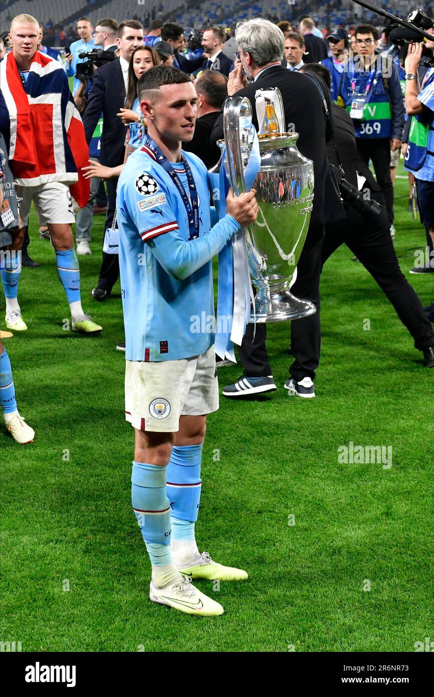 Phil foden manchester city 2023 hi-res stock photography and images - Alamy