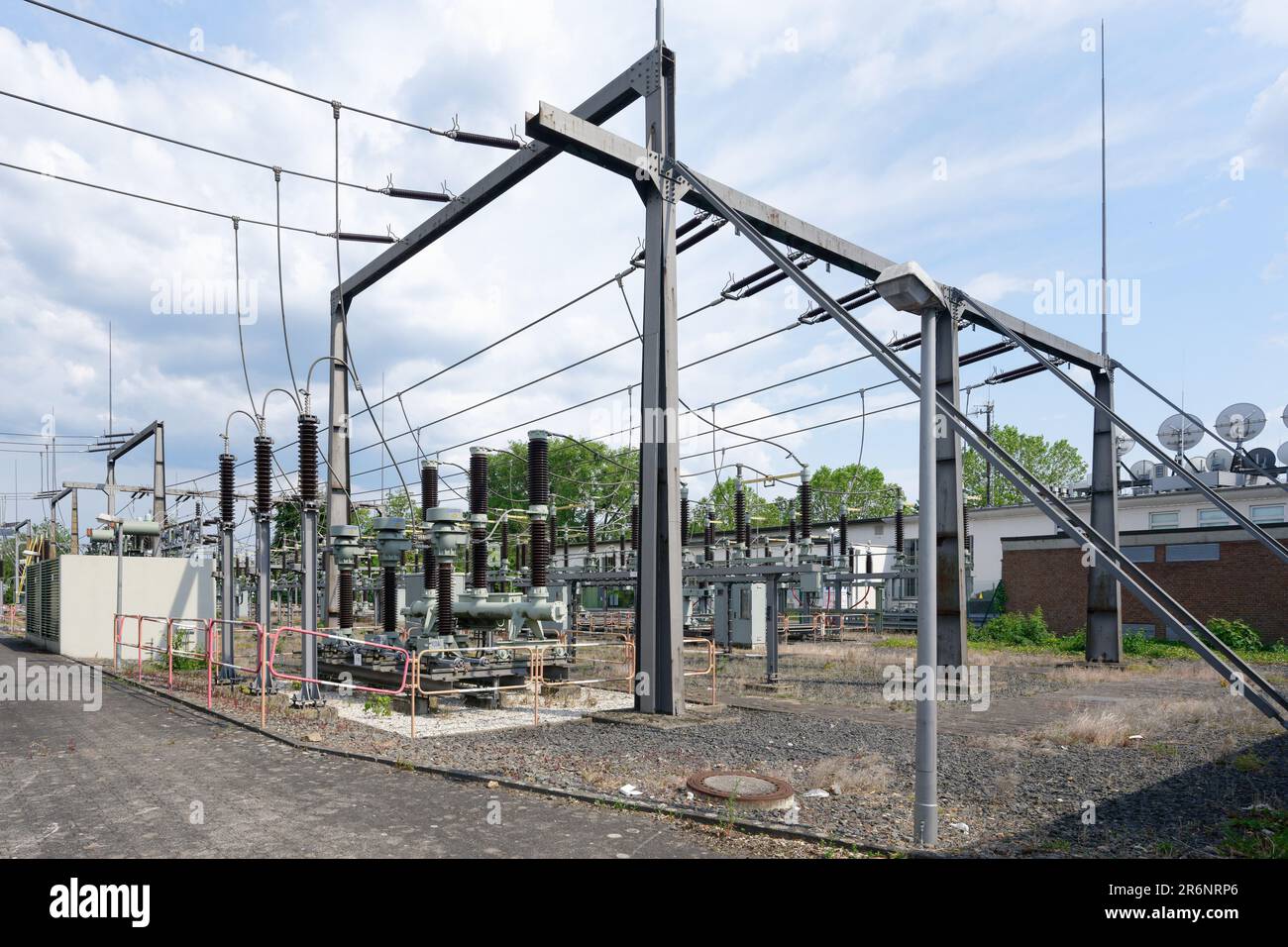 electric power transformation substation maarweg of RheinEnergie in ...